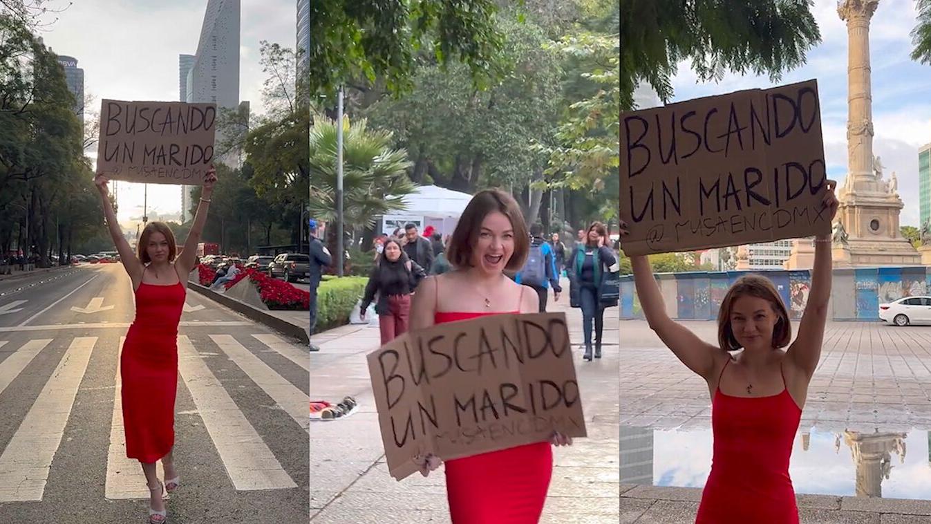 Mujer Rusa Sale a Buscar Marido por las Calles de la Ciudad de México | N+ Mujer Rusa Sale a Buscar Marido por las Calles de la Ciudad de México | N+