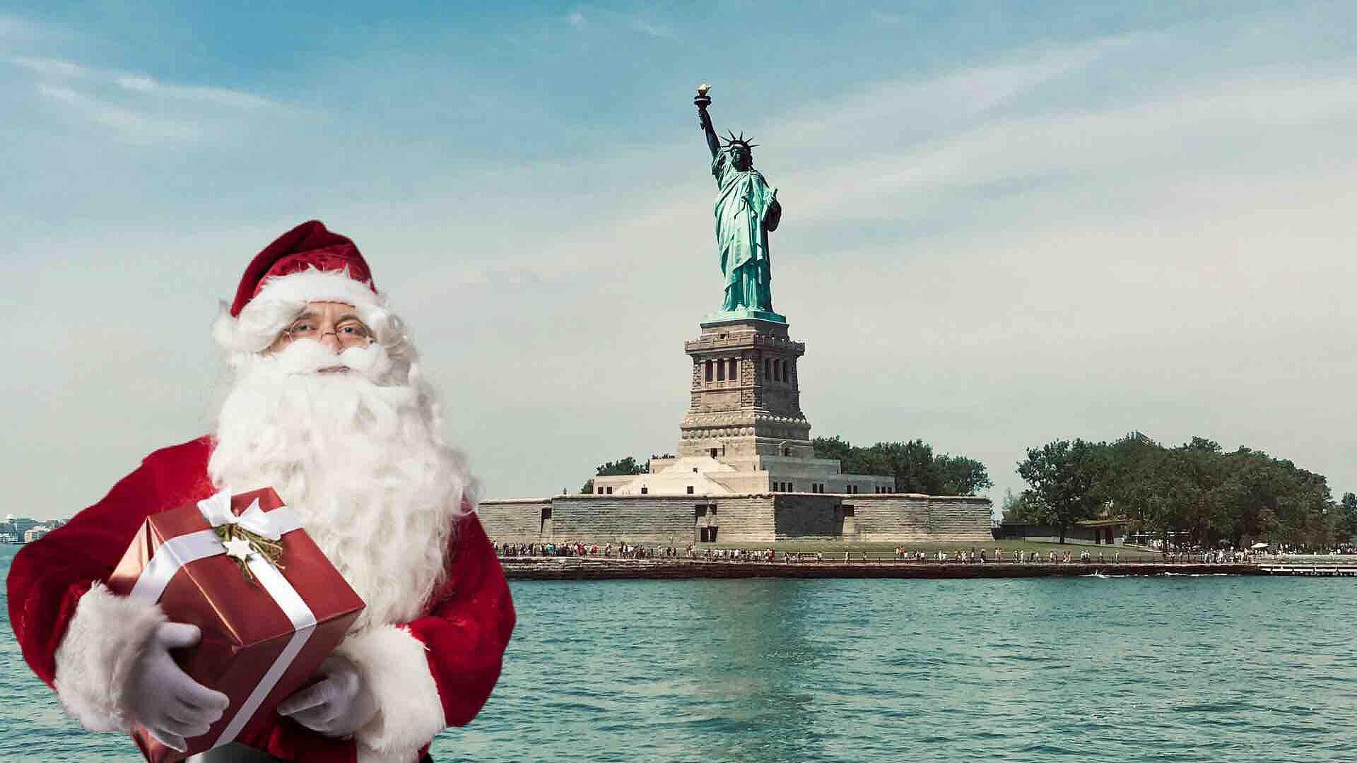 Santa Claus Cerca de México: Regalos Repartidos en EUA, ¡Próxima Parada ...