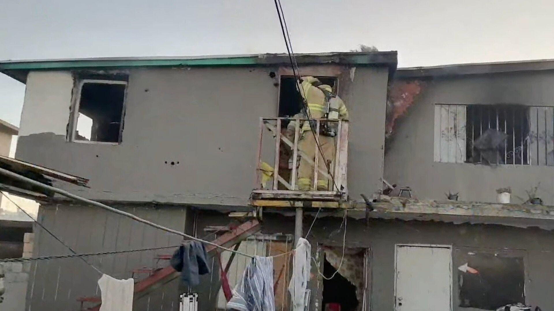 Incendio en Colonia Altamira en Tijuana Deja Un Muerto | N+