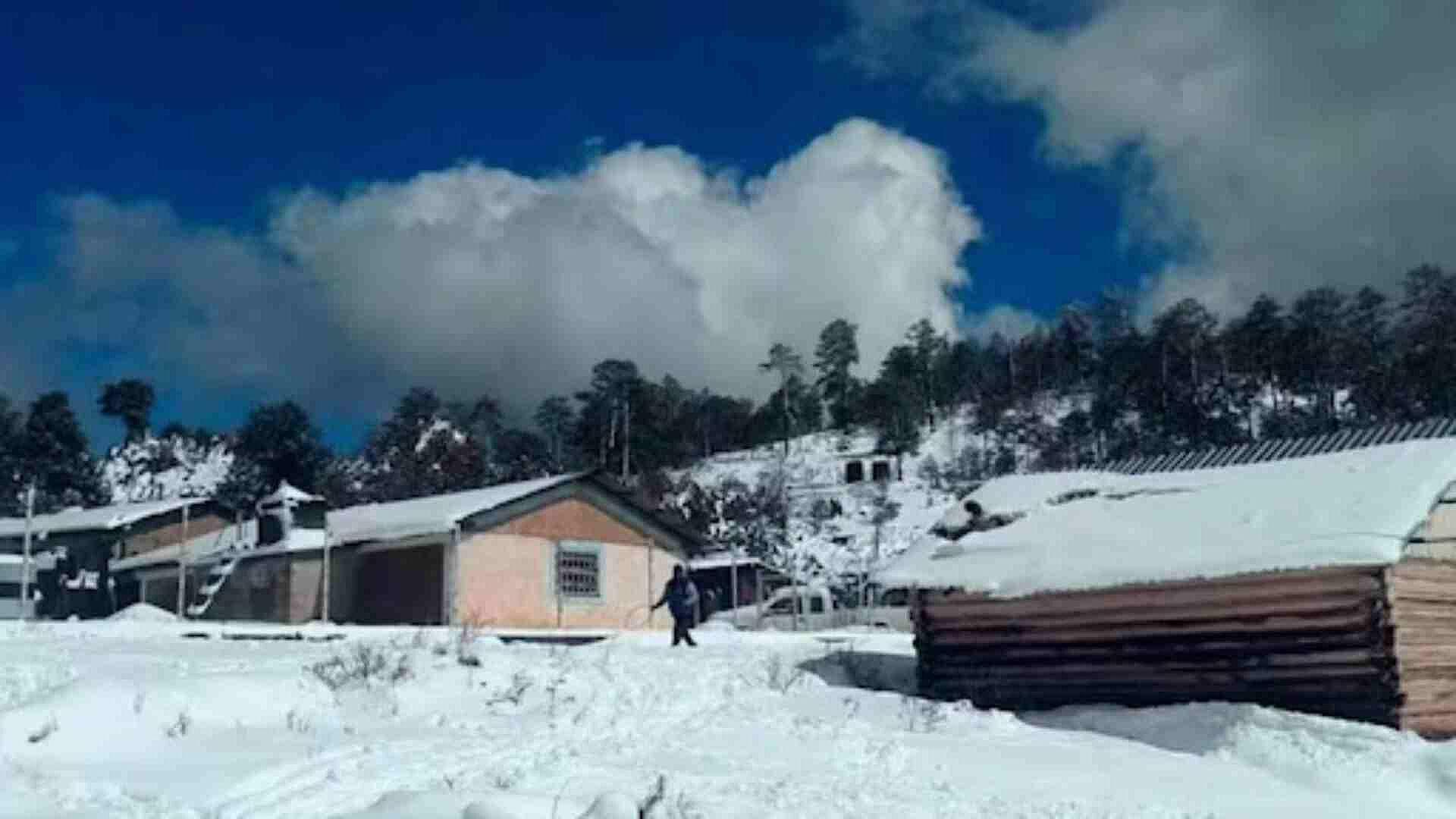 Guanaceví, Durango, es el "Congelador de México" | N+