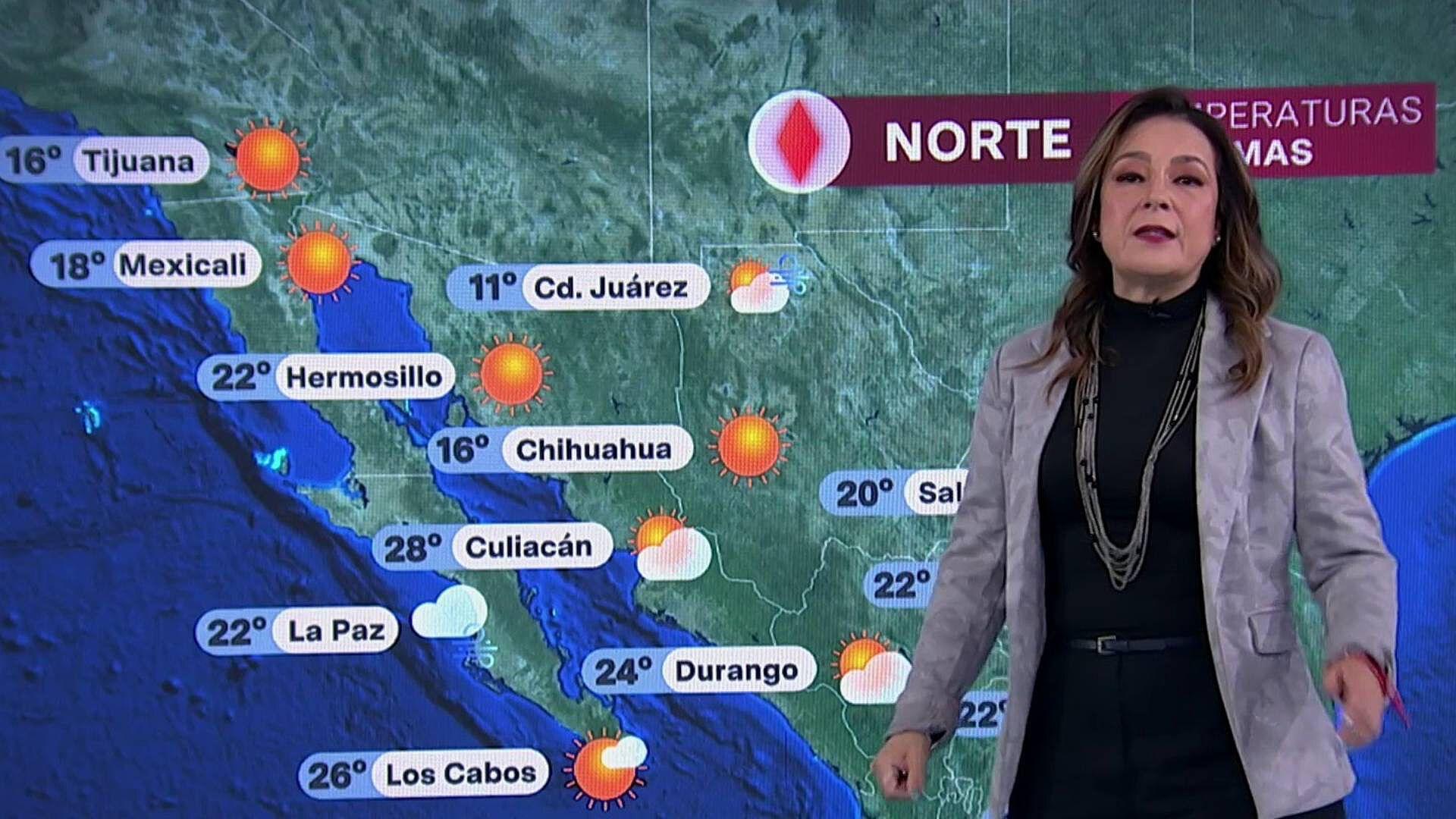 Clima Hoy México 12 de Enero de 2024: Frente Frío 26 Avanza al Norte ...