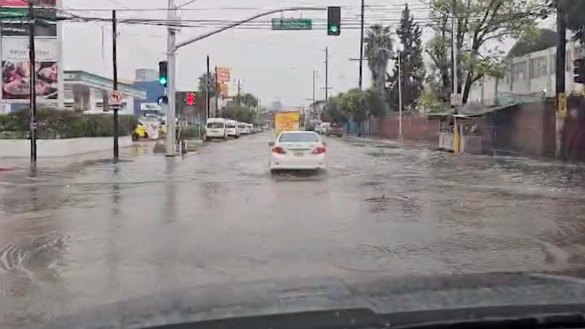 Choques, Deslaves e Inundaciones Dejó la Segunda Tormenta en Tijuana | N+