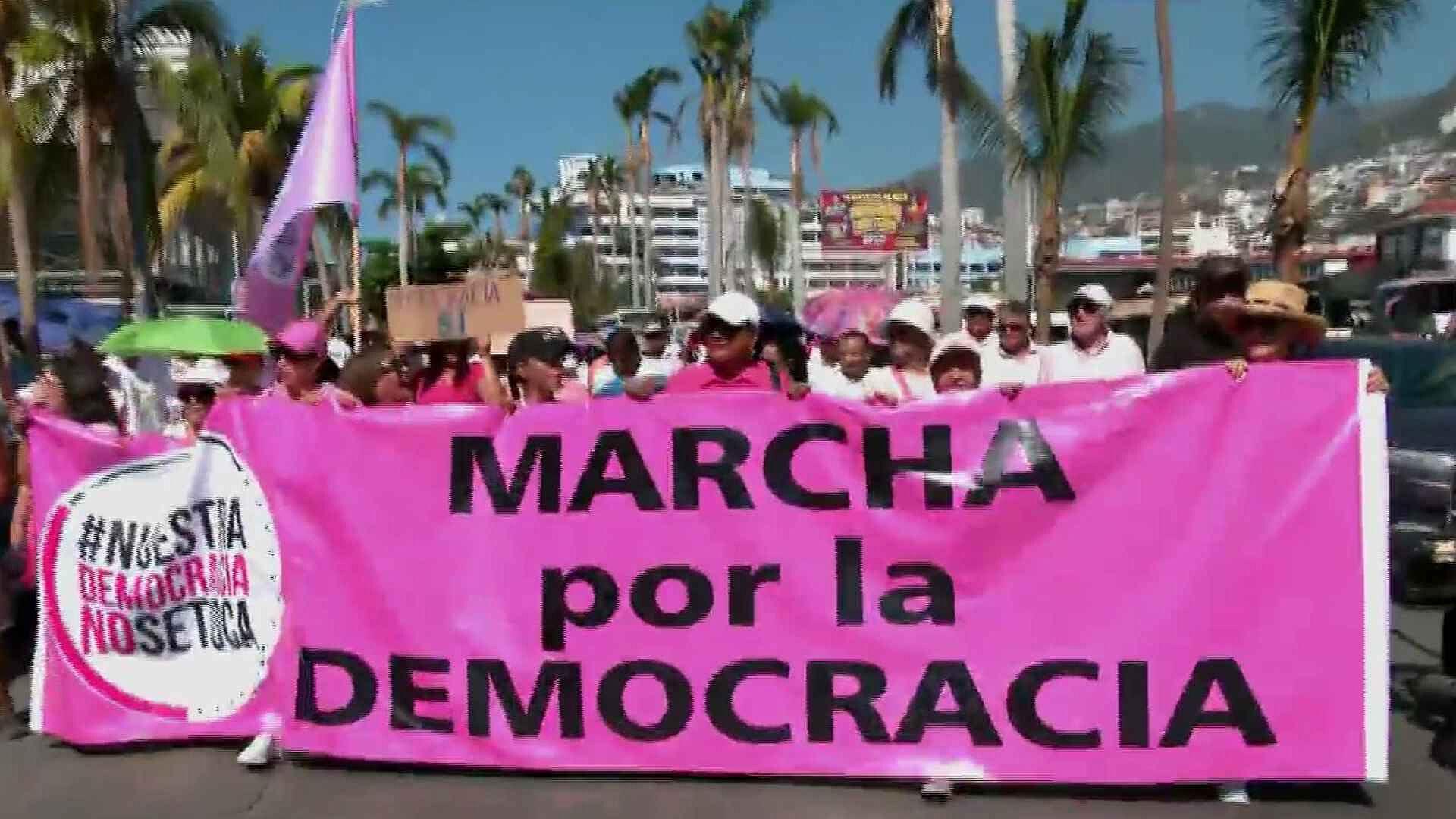 Marcha Democracia 2024 Marcha Nacional Por Nuestra Democracia En
