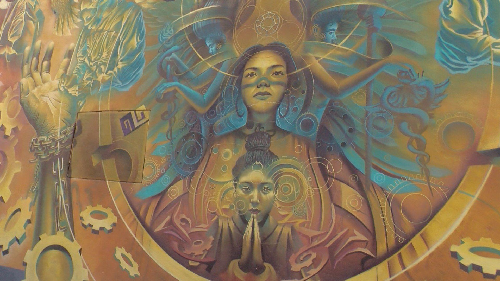 Espectacular Mural ''De la Esperanza al Porvenir'' en Puebla | N+