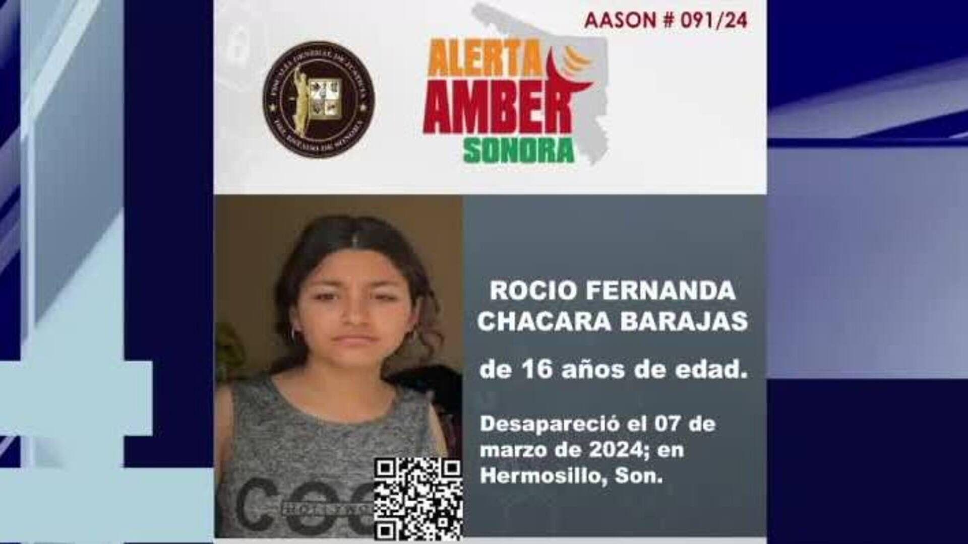 Activan Alerta Ámber para Localizar a Rocío Fernanda Chacara Barajas | N+