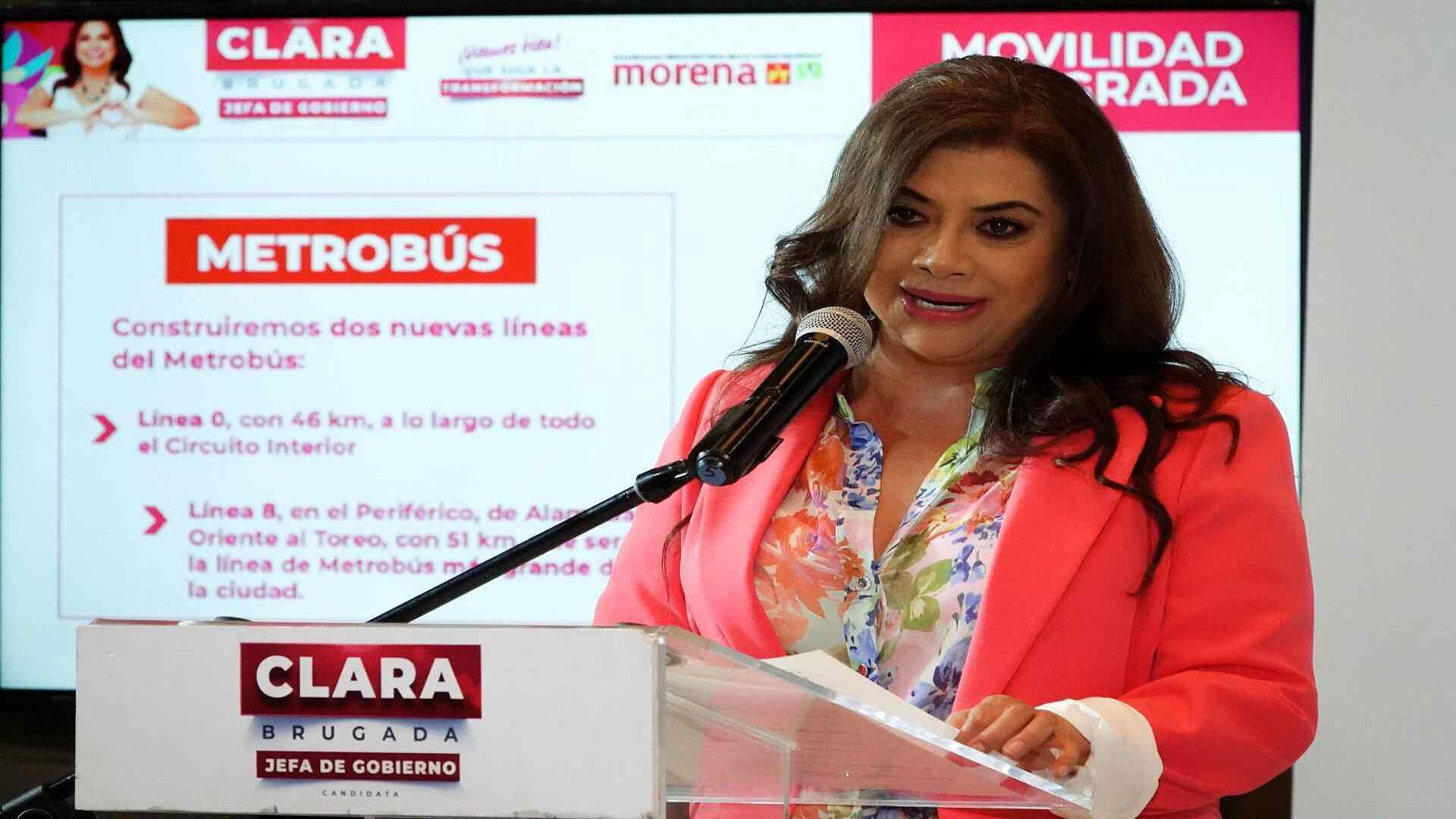 Clara Brugada Propone Proyecto de Movilidad, Enfocado en Electromovilidad | N+