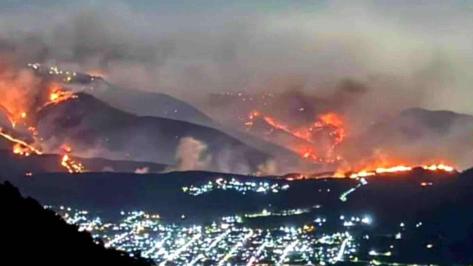 Incendio Forestal Fuera de Control en Balastrera, Nogales, Veracruz | N+