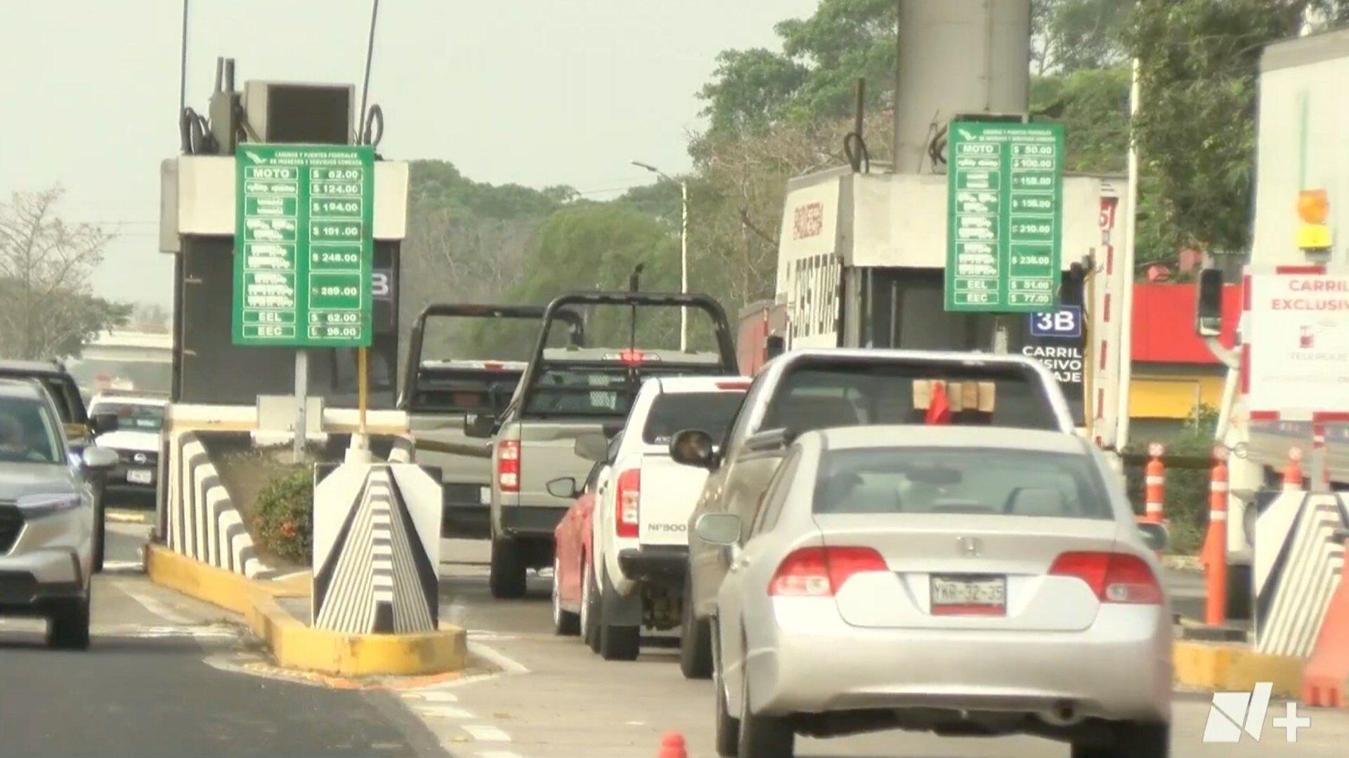 Tránsito Vehicular Pesado en Salidas y Entradas de Veracruz | N+