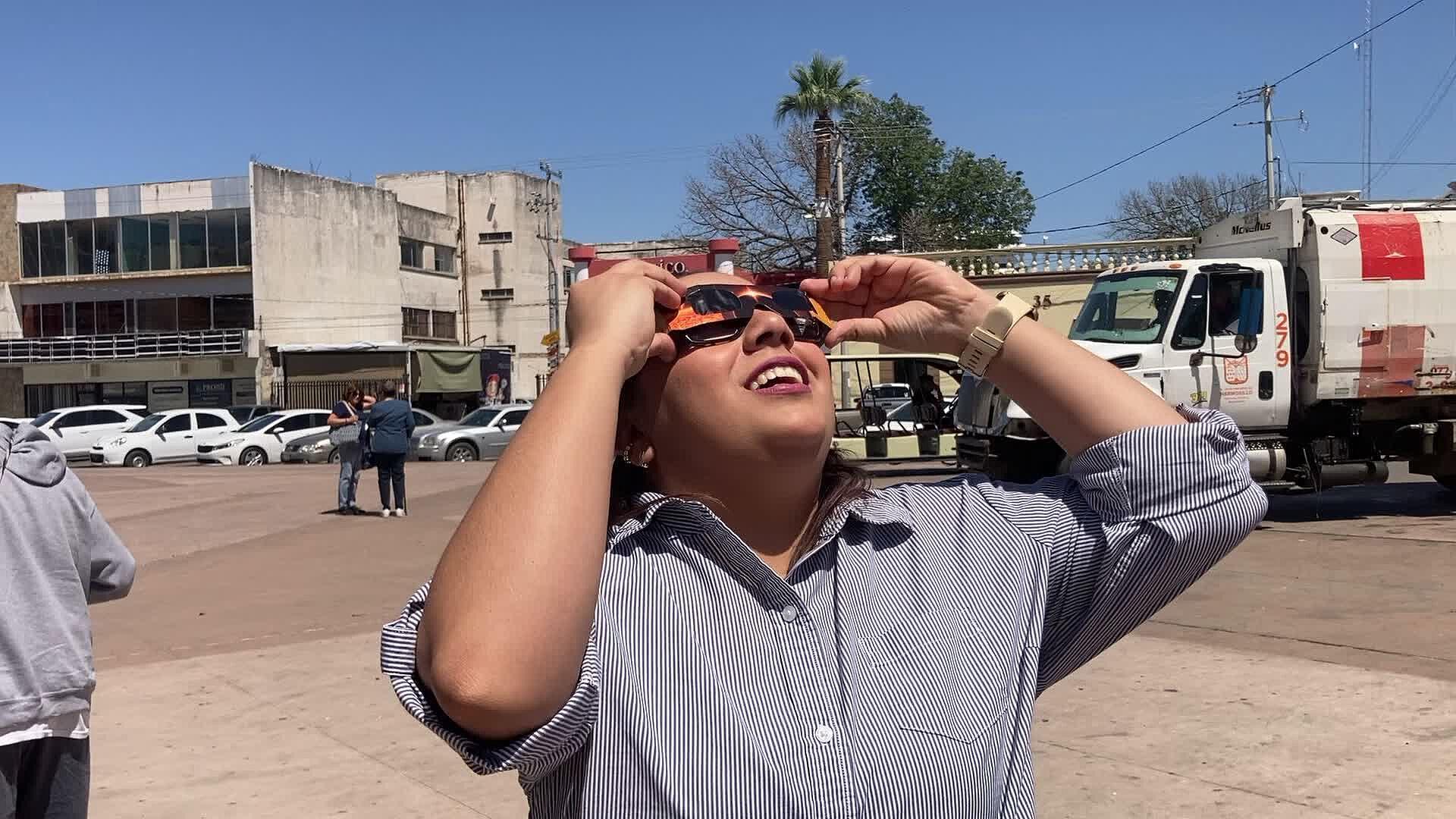 Así Observaron Ciudadanos el Eclipse Solar Total en Hermosillo | N+