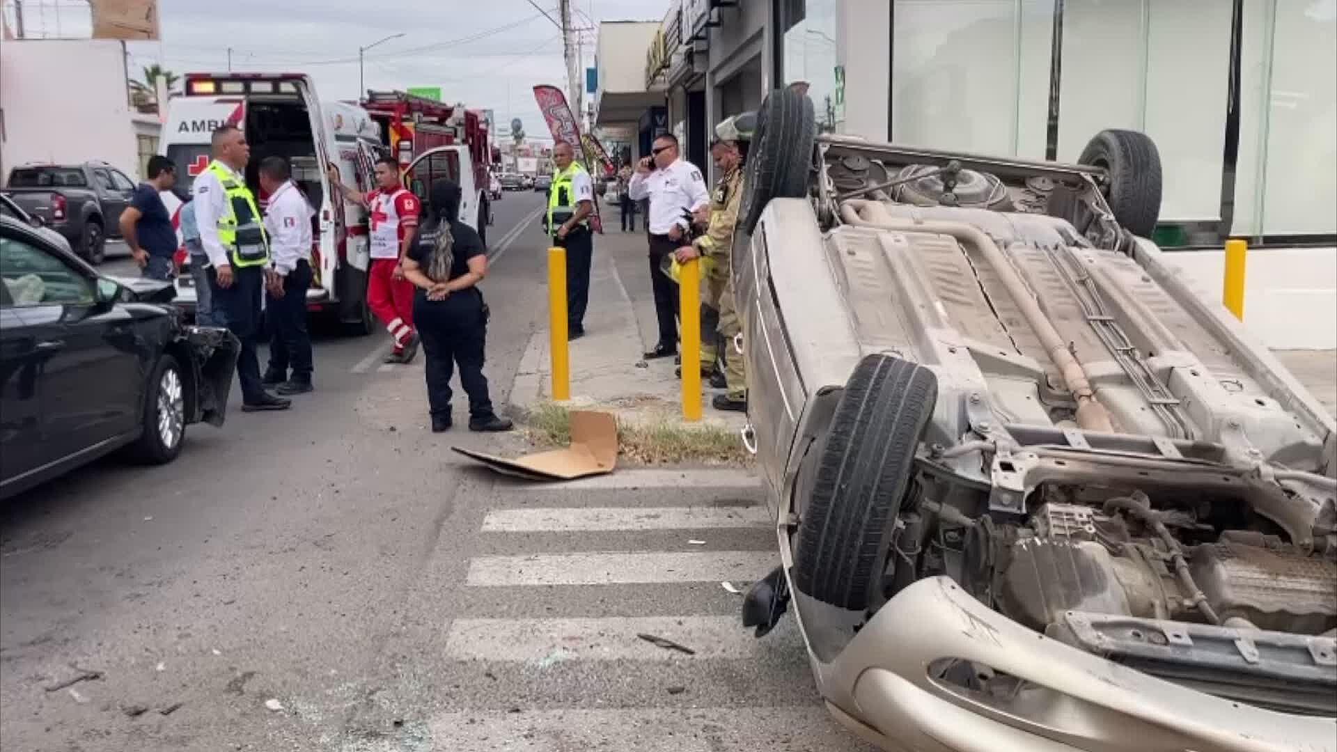 Choque Deja a Dos Adultos Mayores Lesionados en Hermosillo | N+