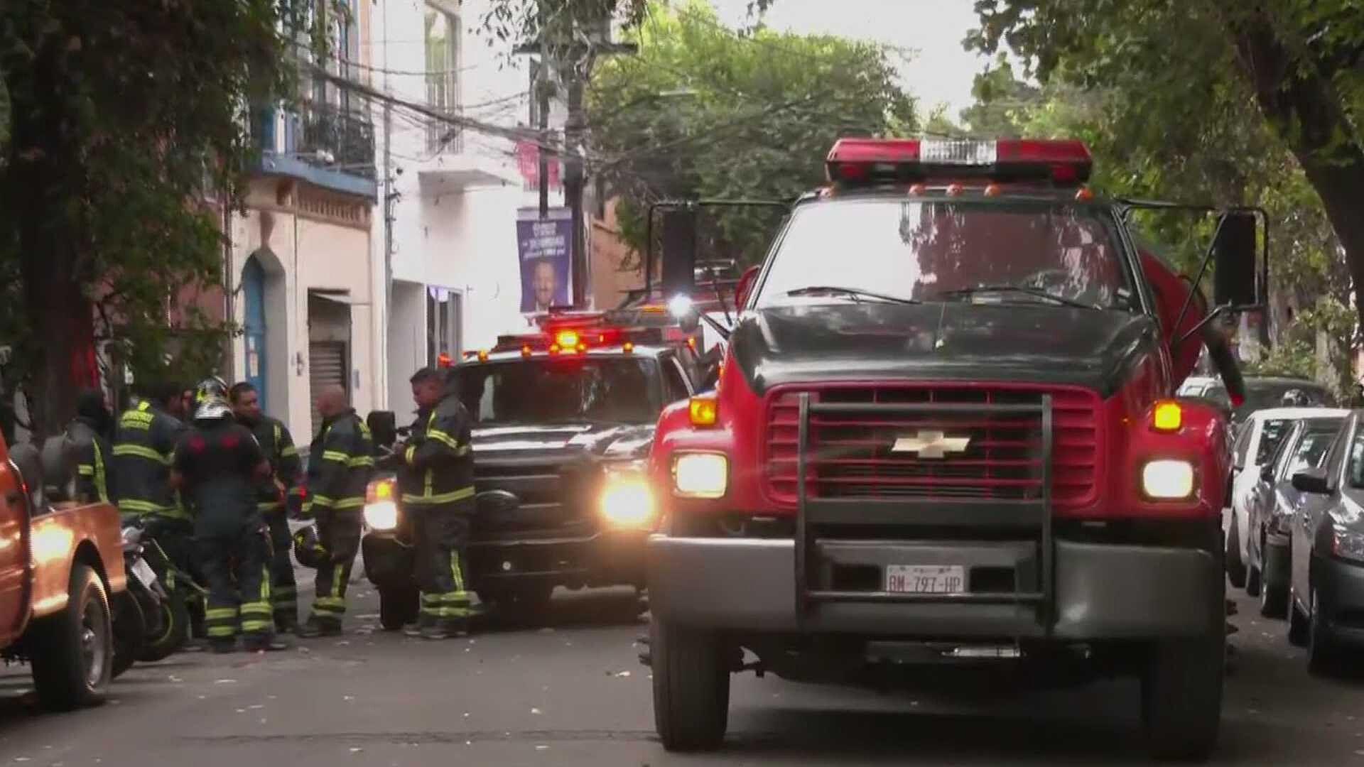 Bomberos Atienden Reporte de Explosión en Santa María la Ribera, CDMX ...