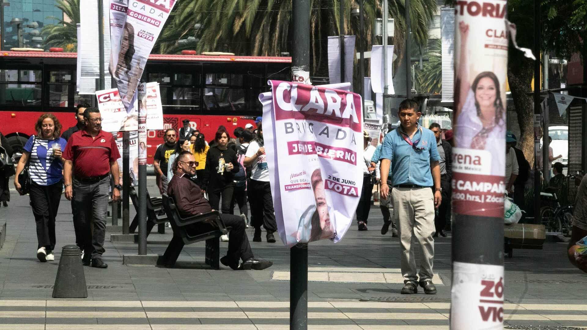 Así Lucen las Calles en CDMX por Propaganda Electoral | N+