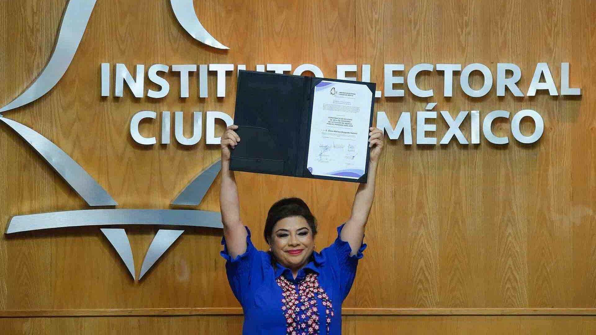 Clara Brugada Recibe Constancia de Mayoría como Jefa de Gobierno Electa de la Ciudad de México | N+