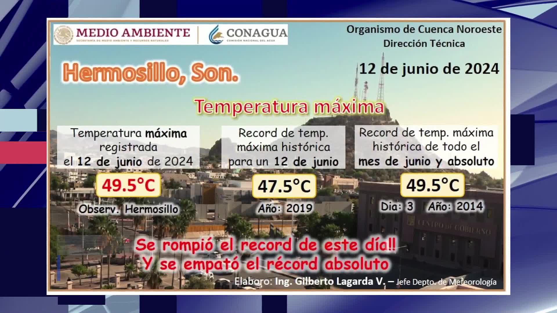 Hermosillo Rompe Récord de Calor con 49.5 Grados | N+