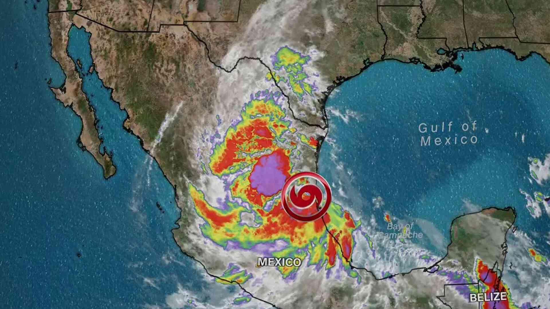 Tormenta Tropical 'Alberto' Toca Tierra en Ciudad Madero, Tamaulipas ...