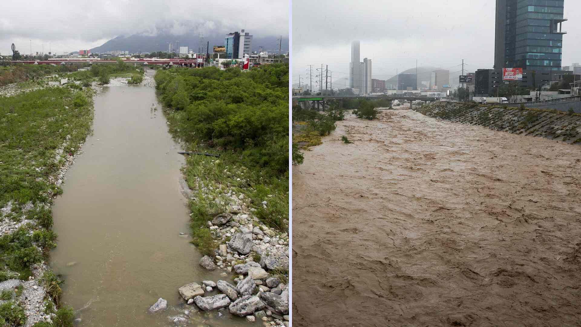 VIDEO: Así Es el Antes y Después del Río Santa Catarina tras Alberto | N+