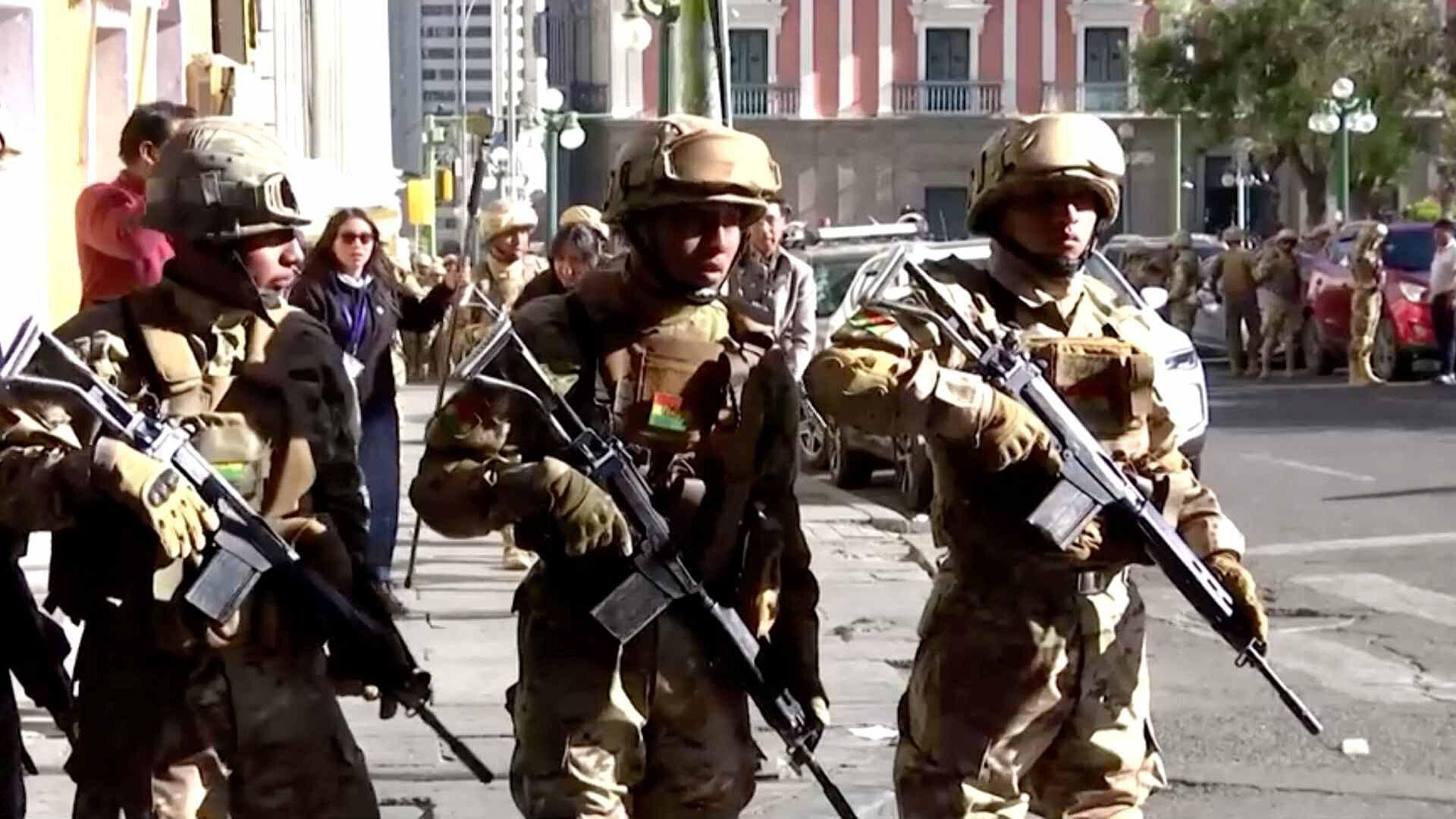 Golpe de Estado en Bolivia: Tras Nuevo Mando Militar, Tropas Regresan a ...