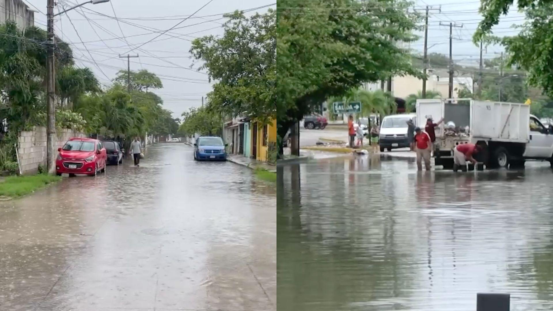 Onda Tropical 6 Causa Lluvias Intensas E Inundaciones En Cancún N