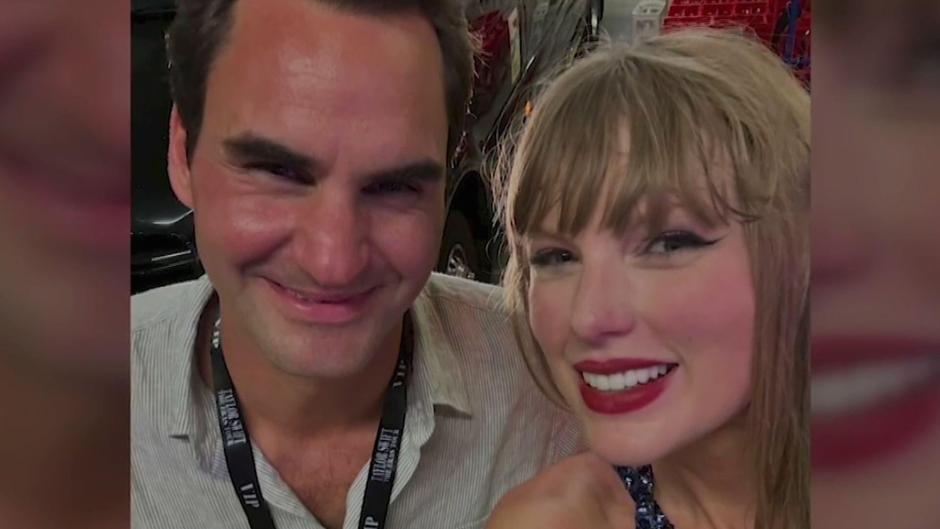 Roger Federer Presume Foto con Taylor Swift | Espectáculos | N+