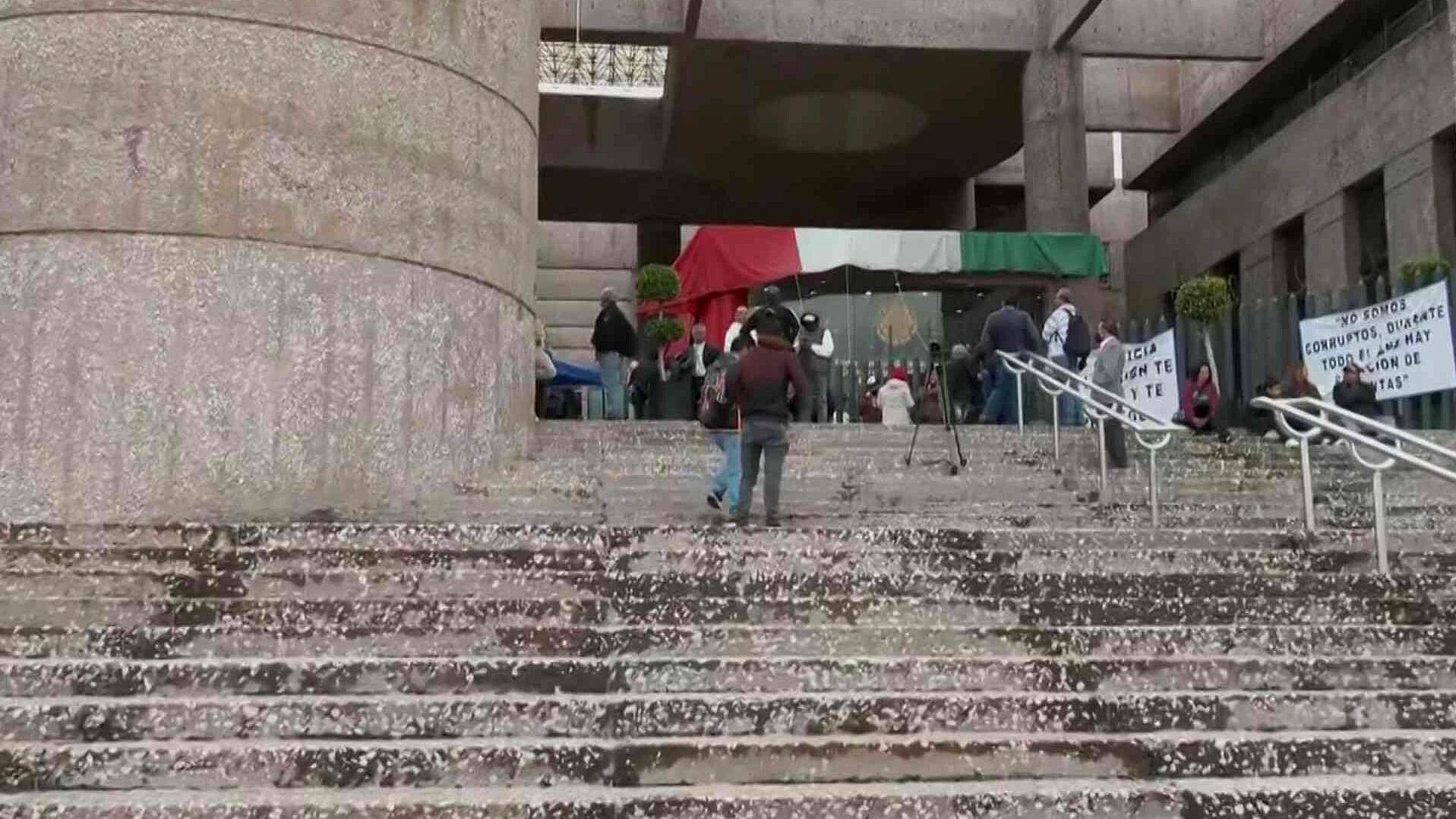 Así Luce Sede del Poder Judicial de la Federación tras Paro de Labores ...