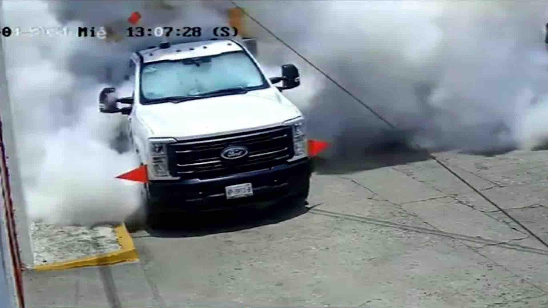 Explosión de Tanque de Gas en Villahermosa Deja a Trabajador Ileso ...