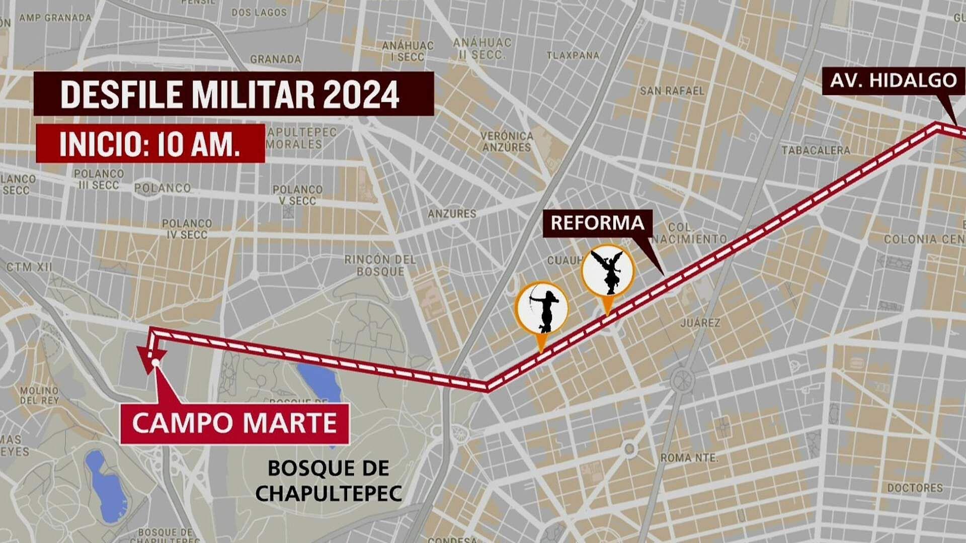 ¿Cuál Será la Ruta del Desfile Militar Hoy 16 de Septiembre de 2024? | Despierta | N+