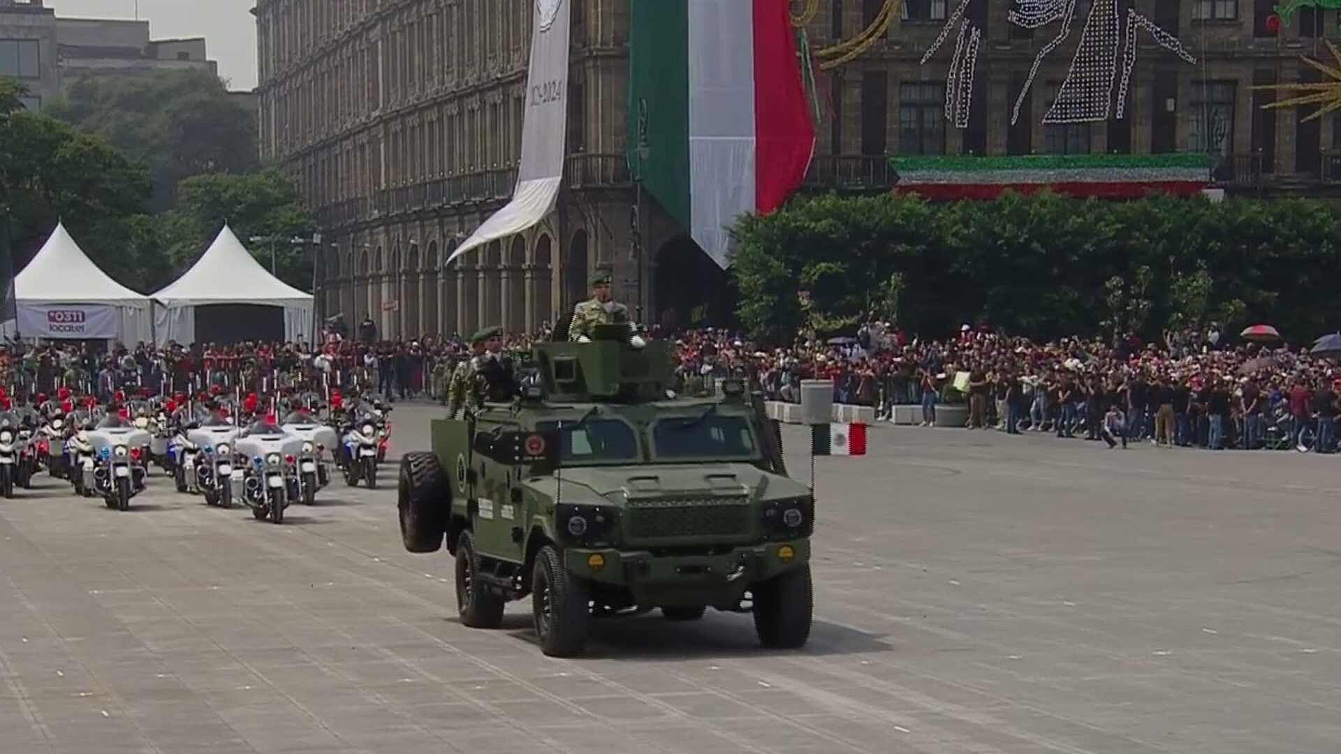 Vehículo Blindado Ocelot Participa por Primera Vez en Desfile de Independencia | N+