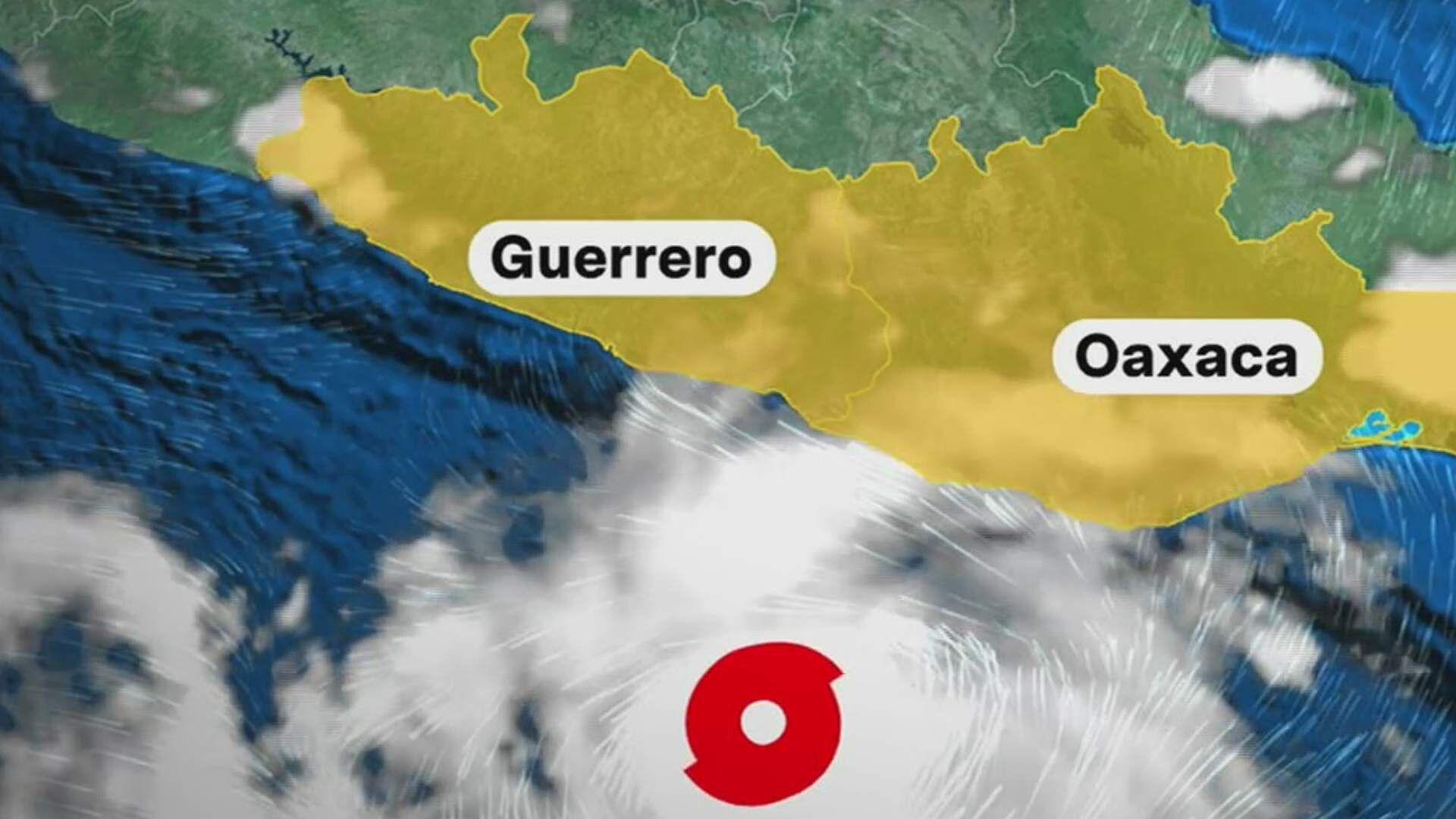 Tormenta Tropical John, se Genera Frente a las Costas de Oaxaca y Guerrero | N+