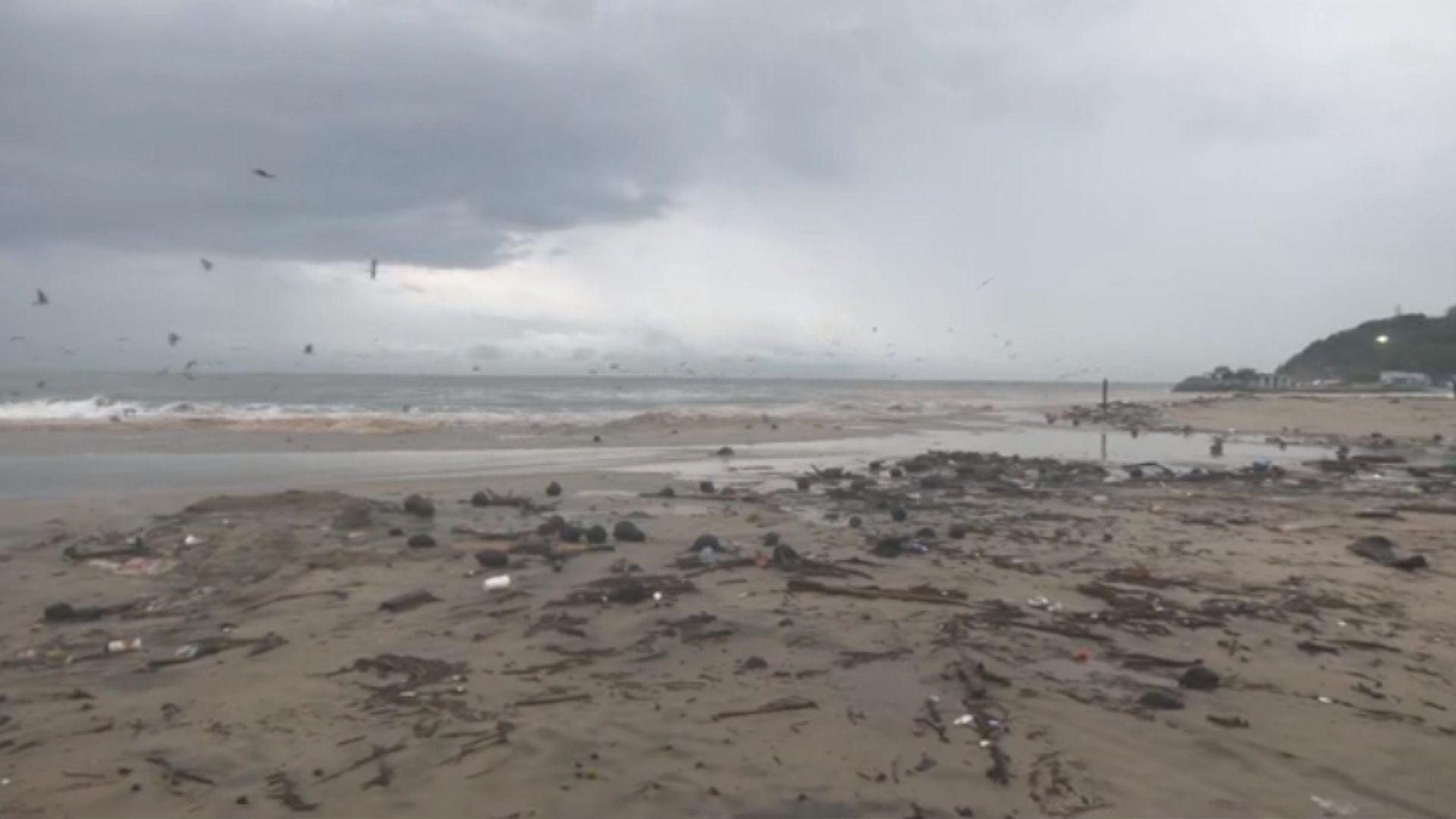 Huracán ‘John’ Saca Basura en Playas de Puerto Escondido | N+ FORO tv ...