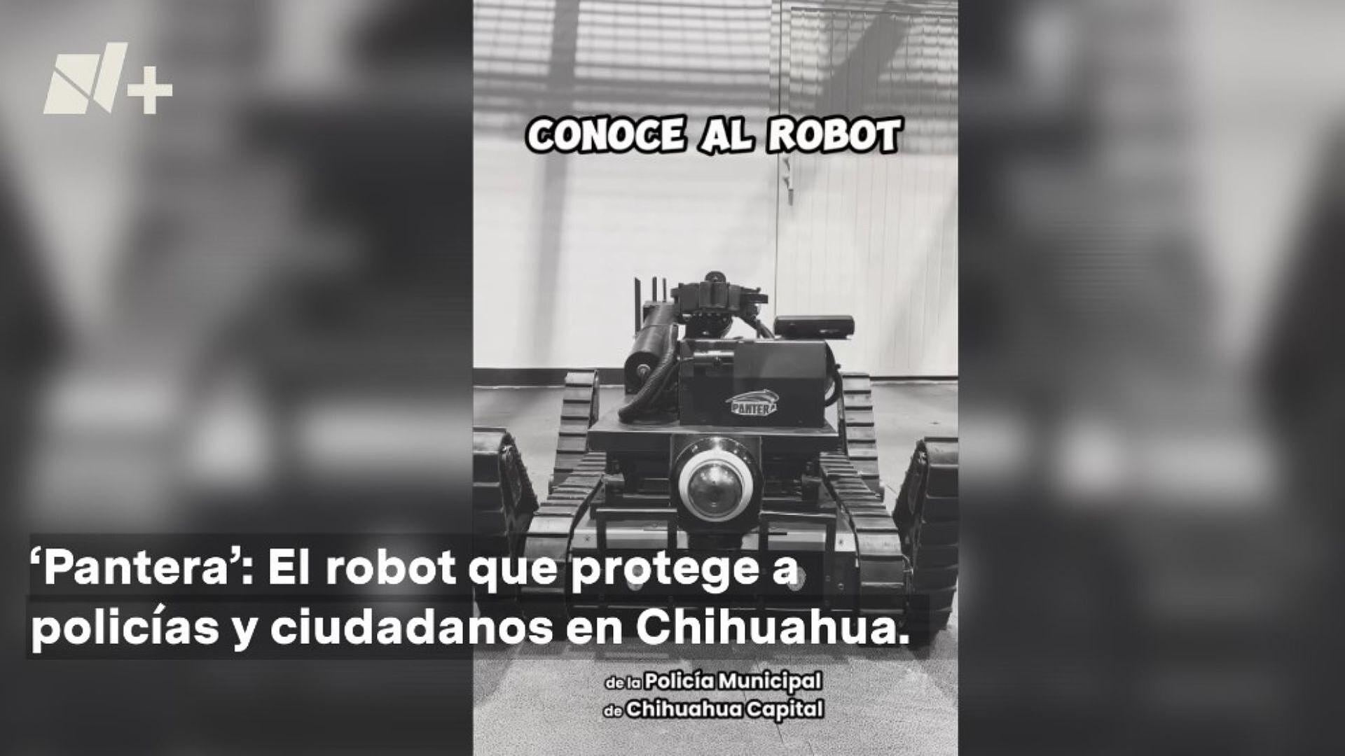 ‘Pantera’: El Robot que Acompaña a Policías de Chihuahua en Emergencias ...