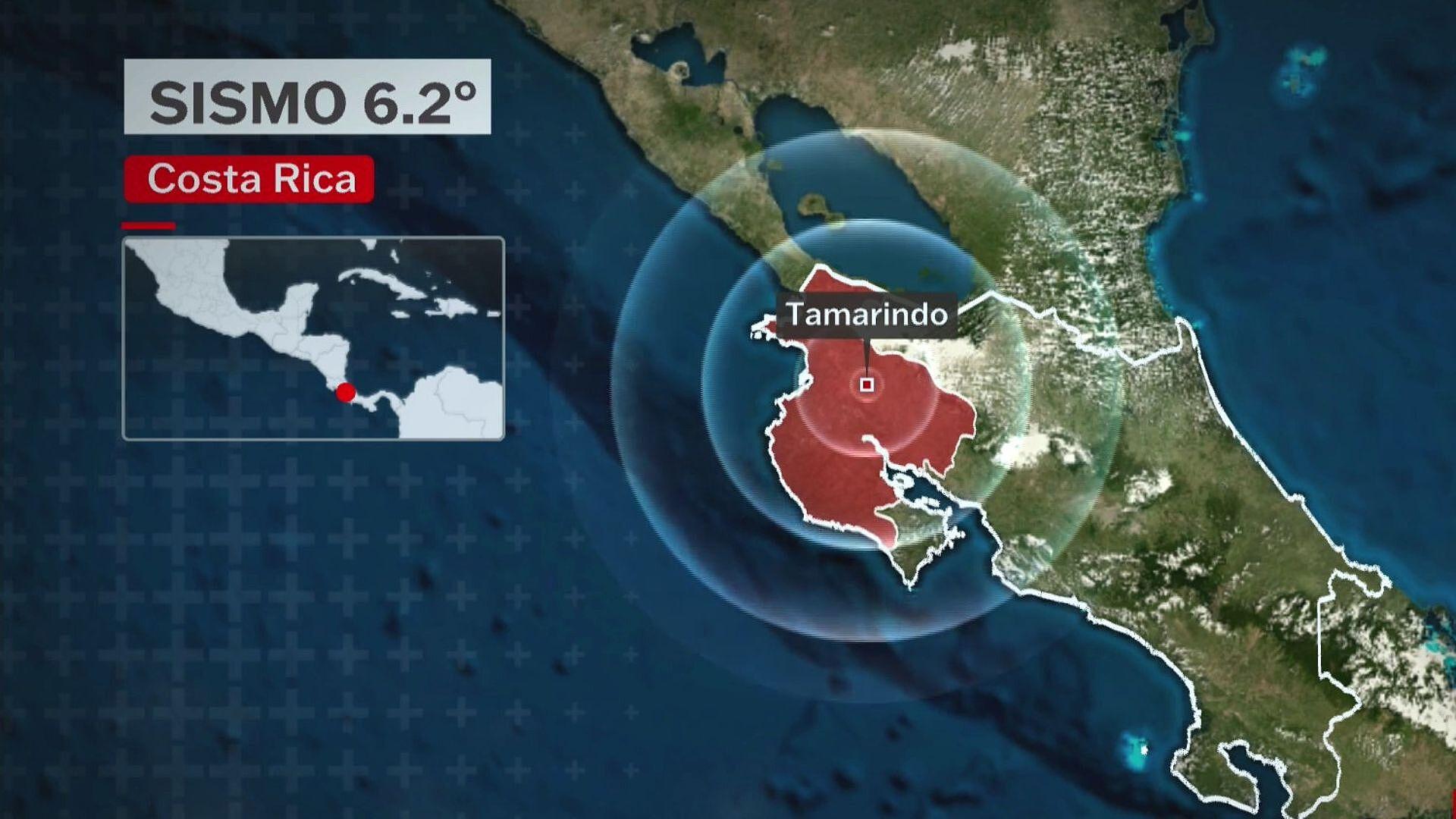 Última Hora: Fuerte Sismo Sacude la Costa del Pacífico de Costa Rica ...