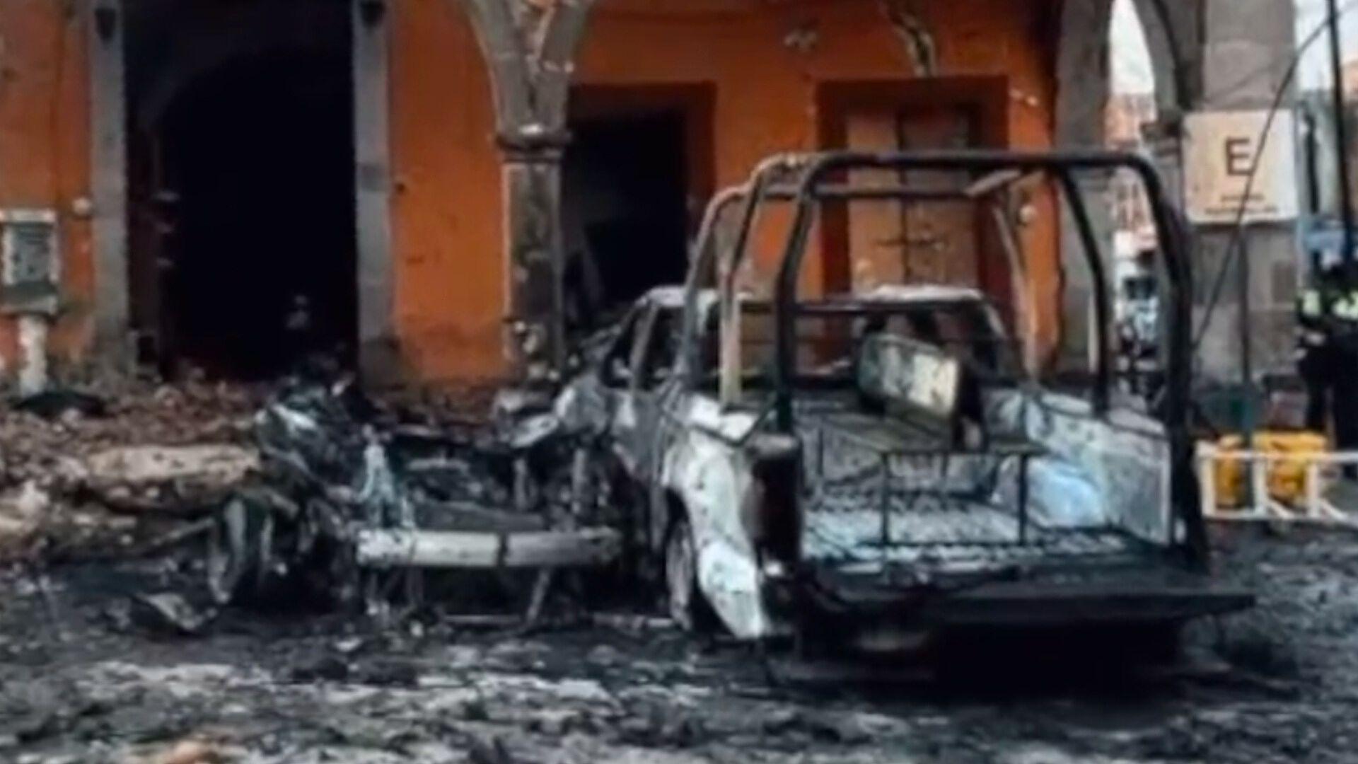 La Tranquilidad de Jerécuaro fue Destruída tras Explosión de Coche Bomba | N+