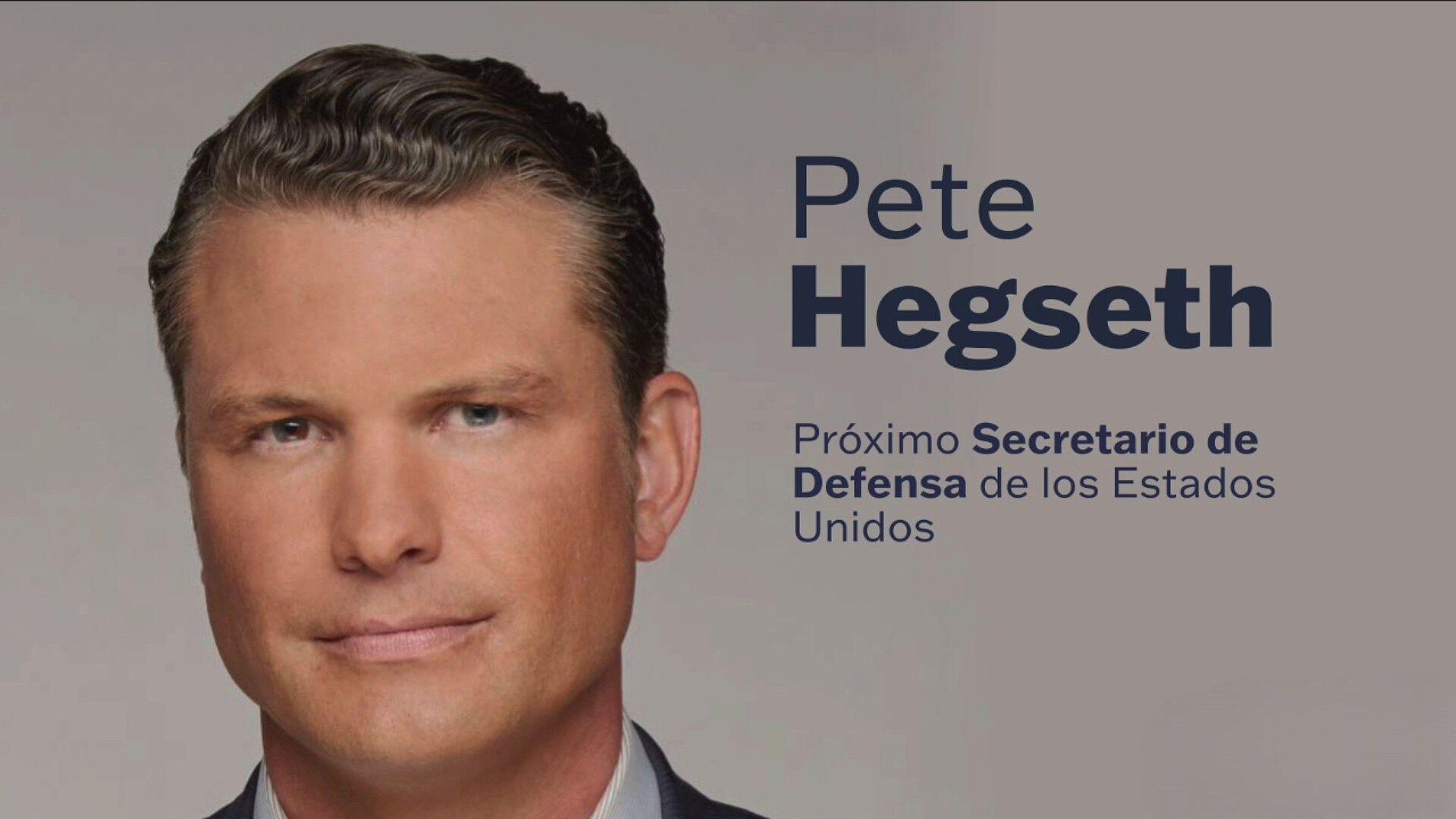 Gabinete de Trump: Elige a Pete Hegseth, Secretario de Defensa; Combatiría Cárteles con ...