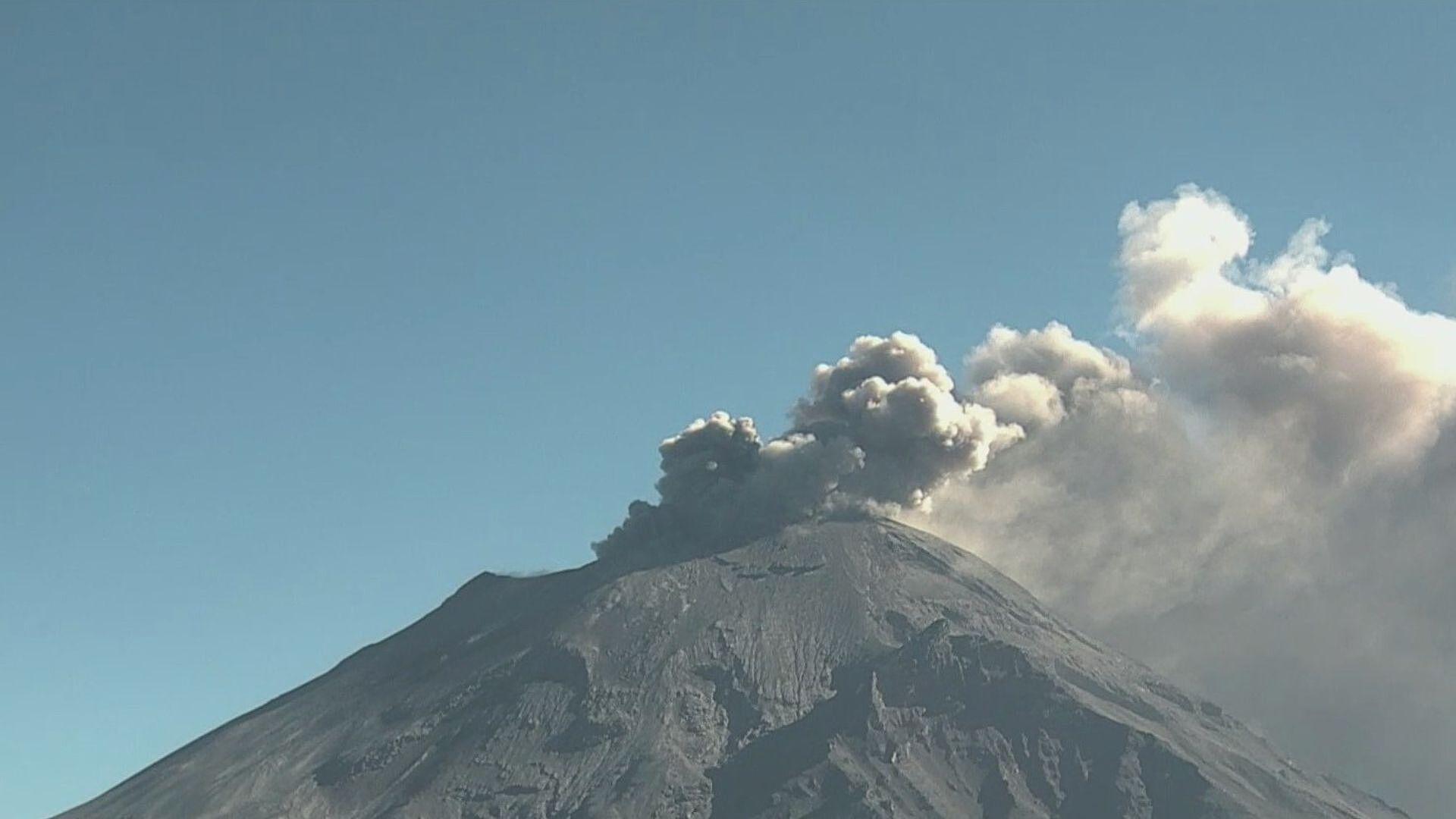 EN VIVO: Volcán Popocatépetl Emite Fumarola; Suma 18 Exhalaciones de ...