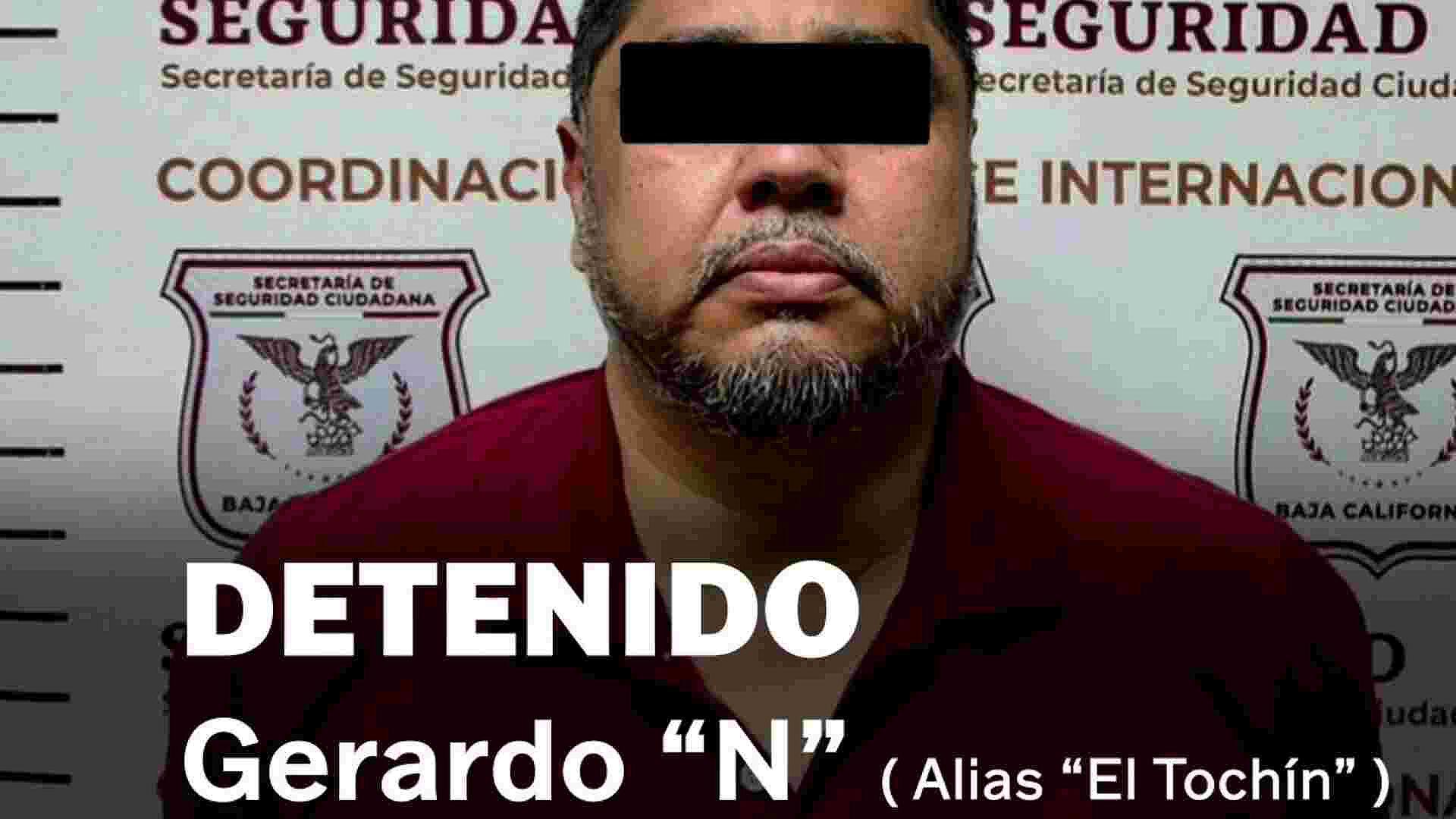 Detienen a Gerardo "N", Alias "El Tochín en Mexicali, Baja California | N+