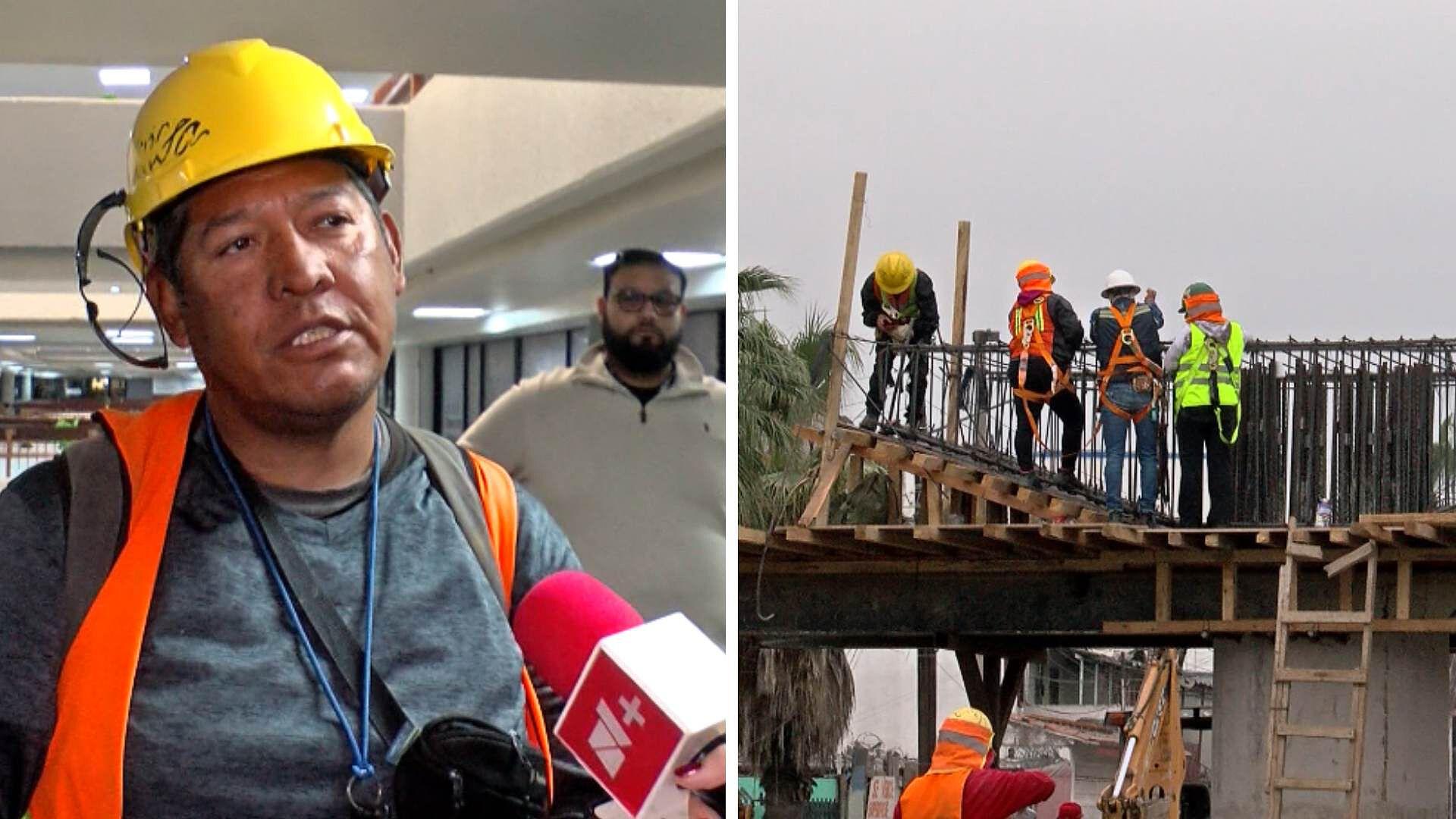 Extrabajadores del Viaducto Elevado se Manifiestan en Tijuana | N+