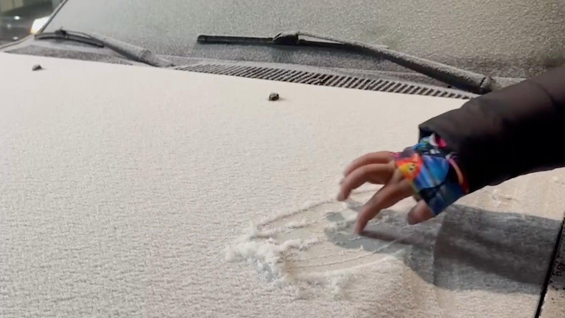 Sorprende Caída de Nieve y Temperaturas de Cero Grados en Las Vigas de ...