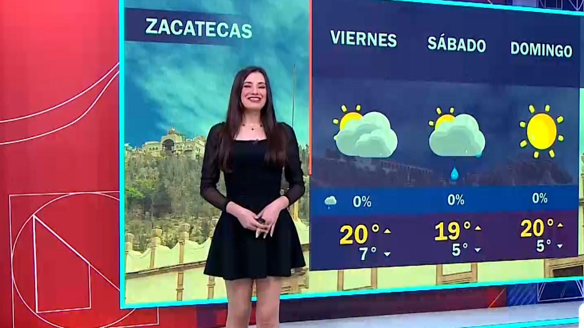 Pronóstico del Clima Para Hoy 30 de Enero en Zacatecas con Michelle ...
