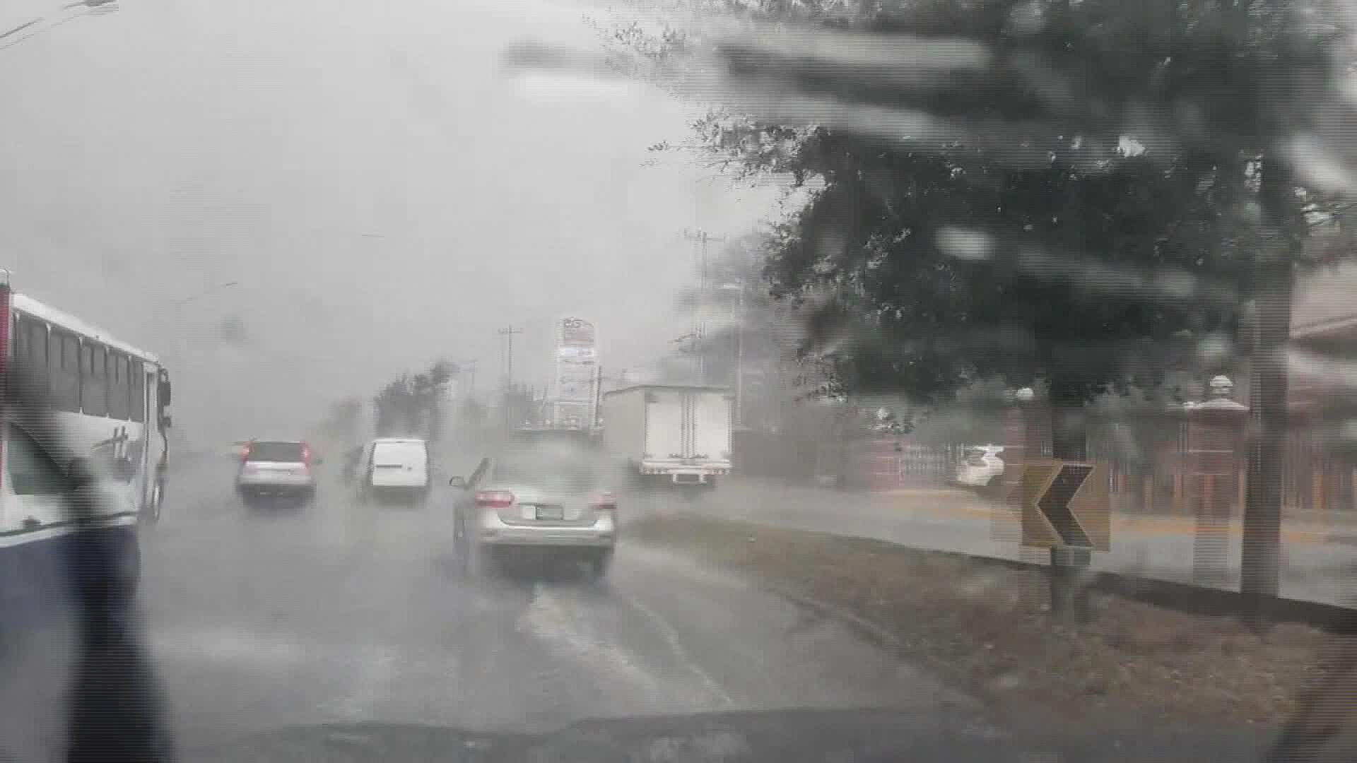 Cae Granizo, Lluvias y Tormenta Eléctrica en Nuevo León | N+