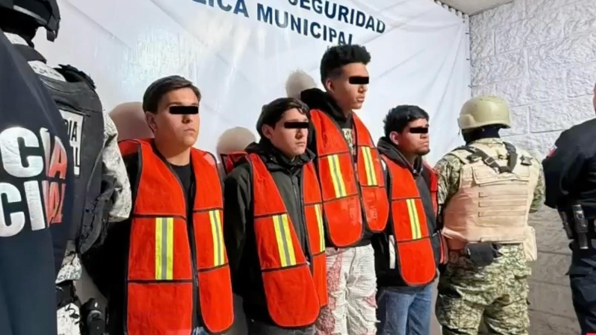 Detienen a Cinco Jóvenes con Armas y Drogas en Ciudad Juárez | N+