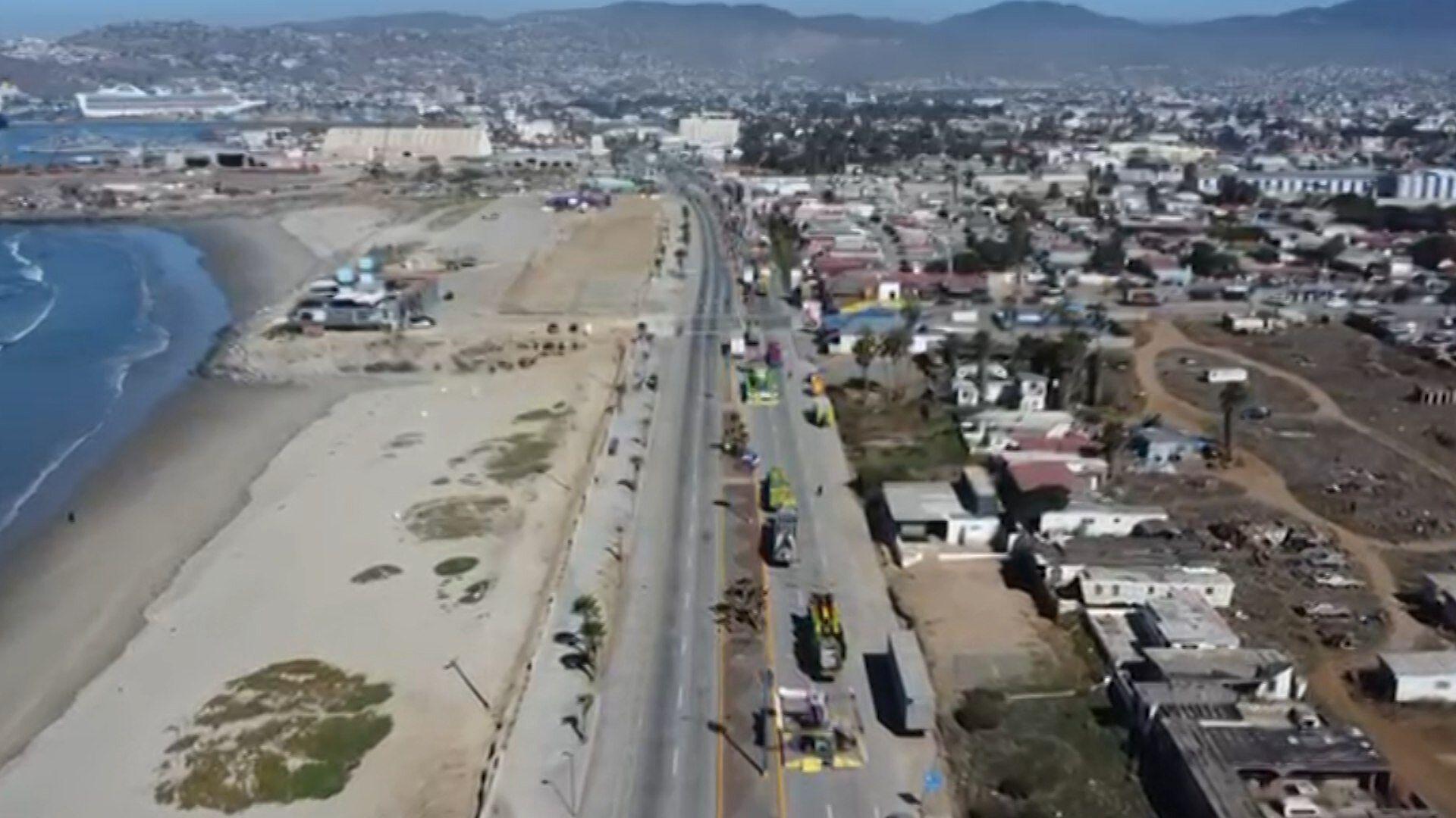 Cierran Blvd Costero en Ensenada por Carnaval 2025 | N+