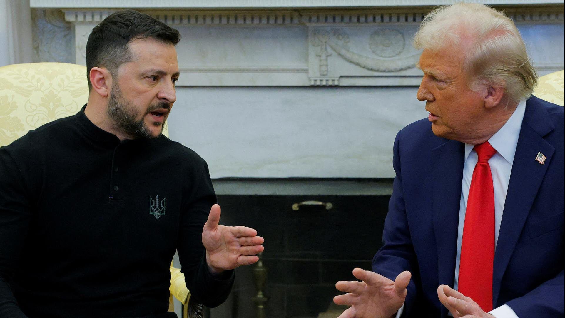 Video: Así Fue la Acalorada Discusión entre Donald Trump y Zelenski | N+