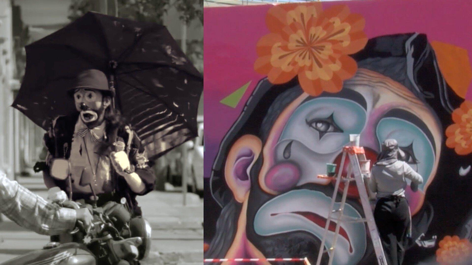 Crean Mural en Honor al Icónico ‘Payaso Vagabundo’ en Aguascalientes | N+