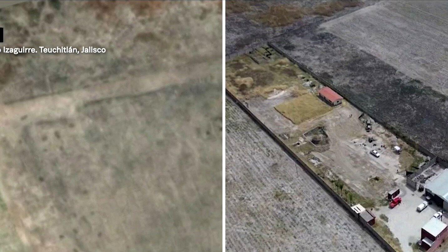 Caso Teuchitlán: Imágenes Satelitales Muestran Cambios en el Interior del Rancho Izaguirre | N+