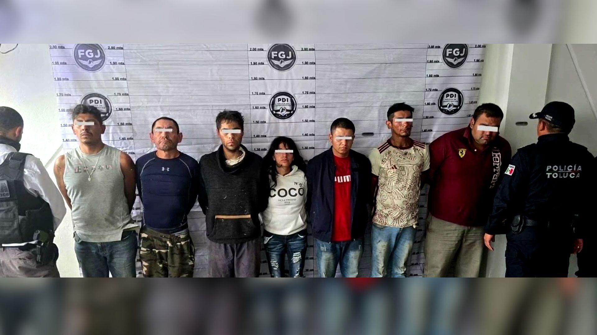 Detienen a 7 Integrantes del CJNG Delta 4 en Toluca por Secuestro, Robo ...