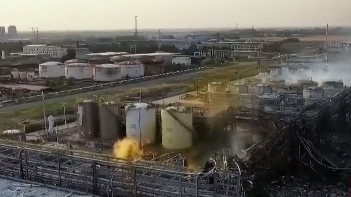 Explosión en Planta Química en China Deja 5 Muertos: Así se Ve La Zona ...