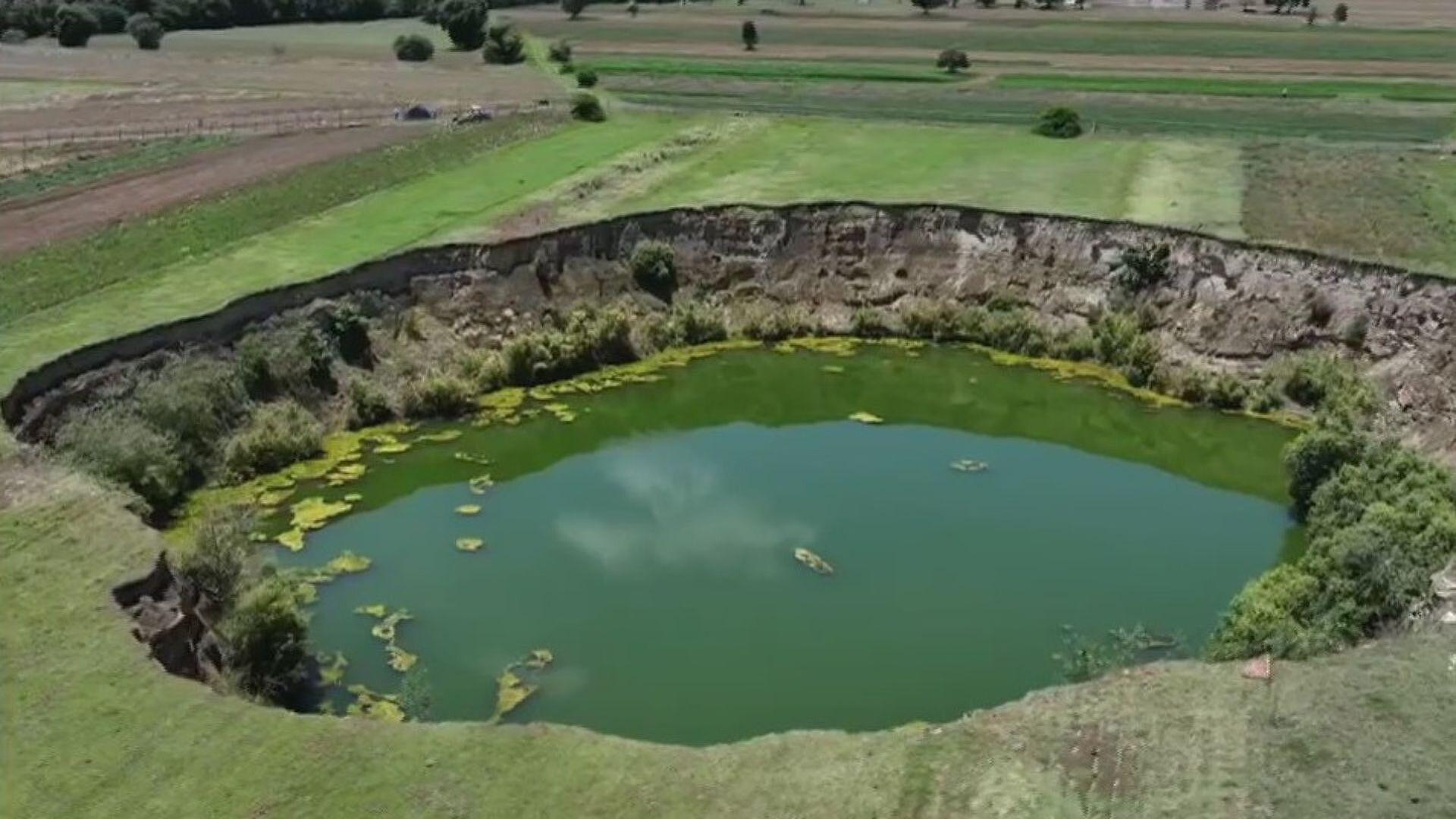 ¿Te Acuerdas del Enorme Socavón de Santa María Zacatepec, en Puebla? Así Se Ve Ahora | N+ FORO ...