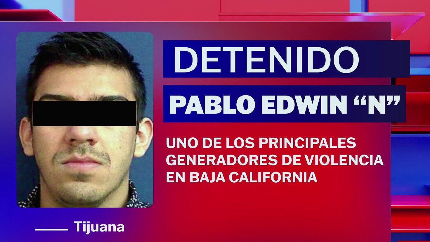 Detienen a Pablo Edwin ‘N’, Alias ‘Flakito’, Durante un Cateo en Tijuana | N+