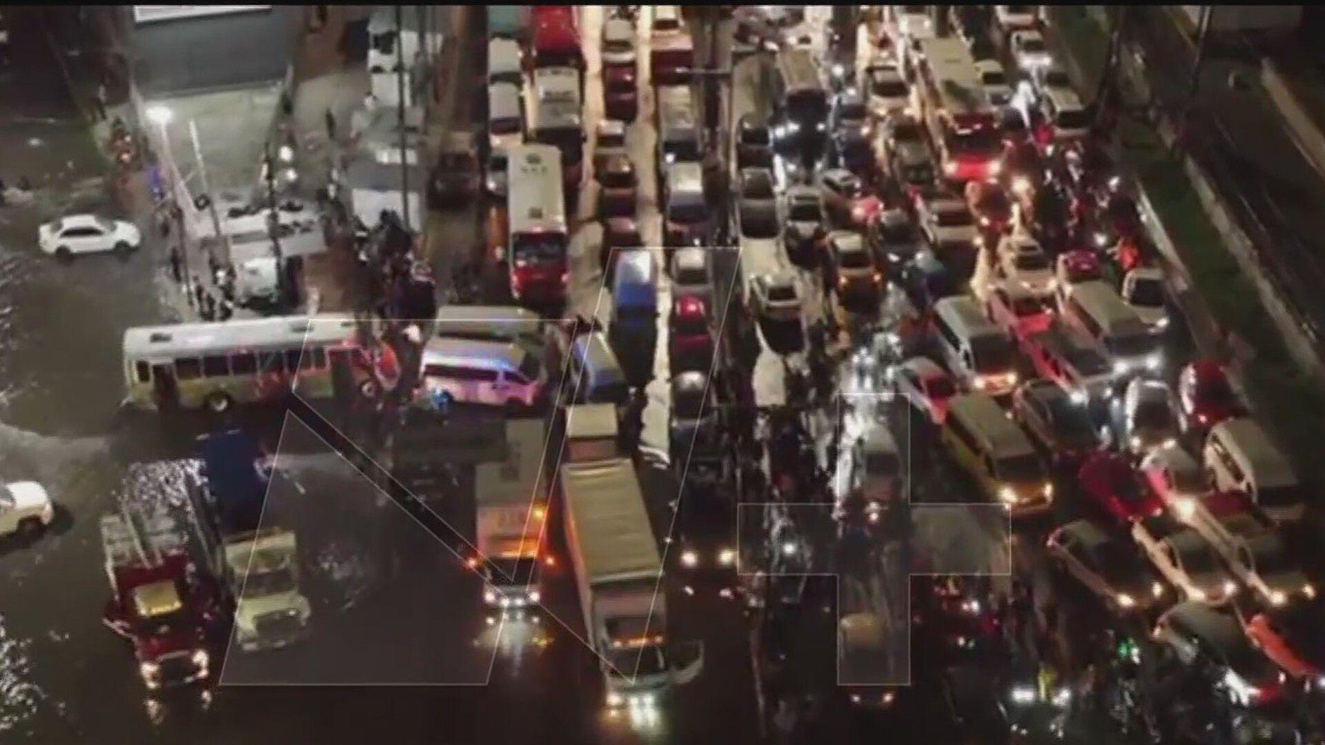 Lluvias e Inundaciones en CDMX Hoy: Así se Ve Desde el Aire Tráfico ...