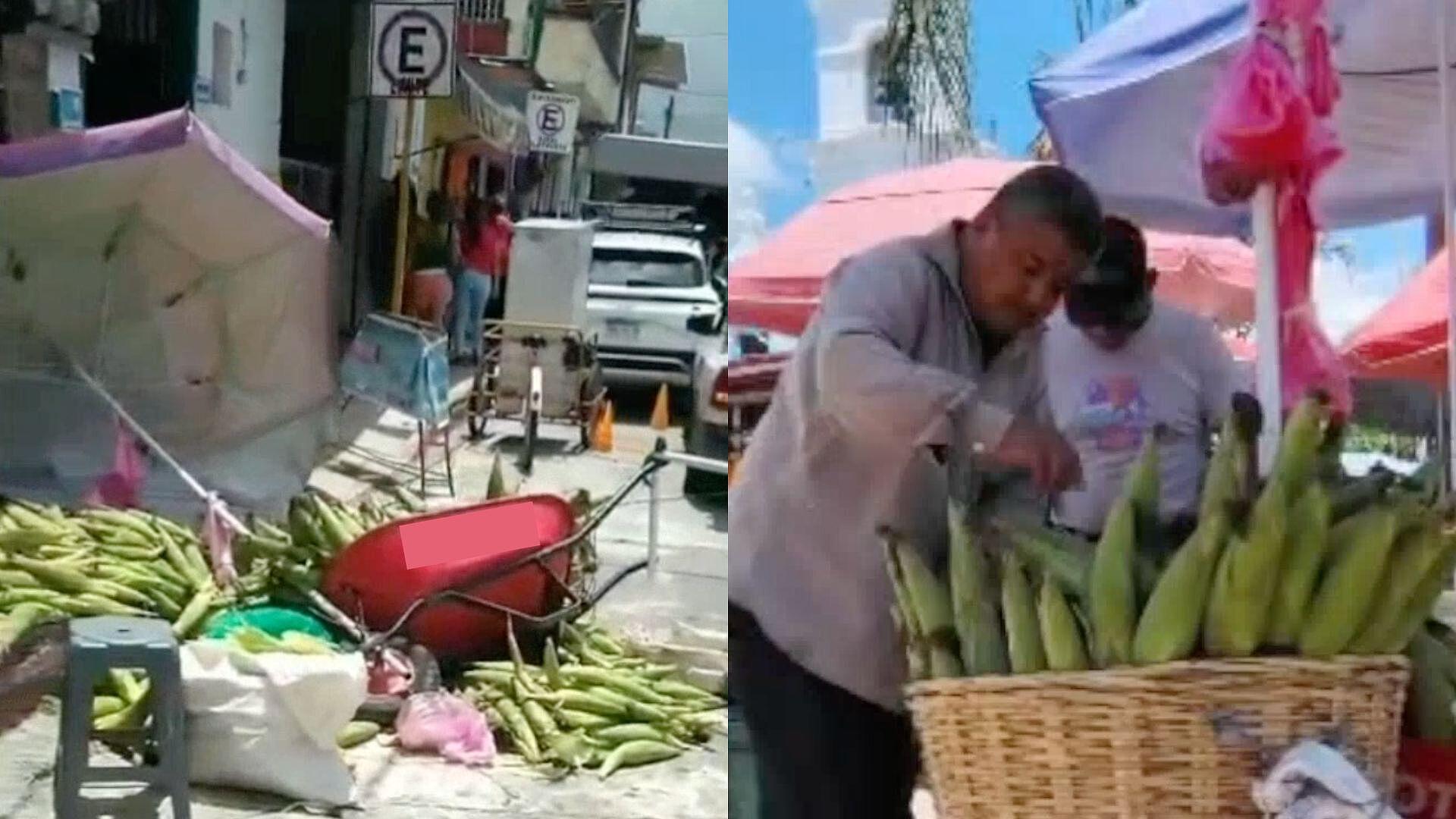 Mujer le Tira Puesto a Elotero y Habitantes le Organizan Fiesta para ...